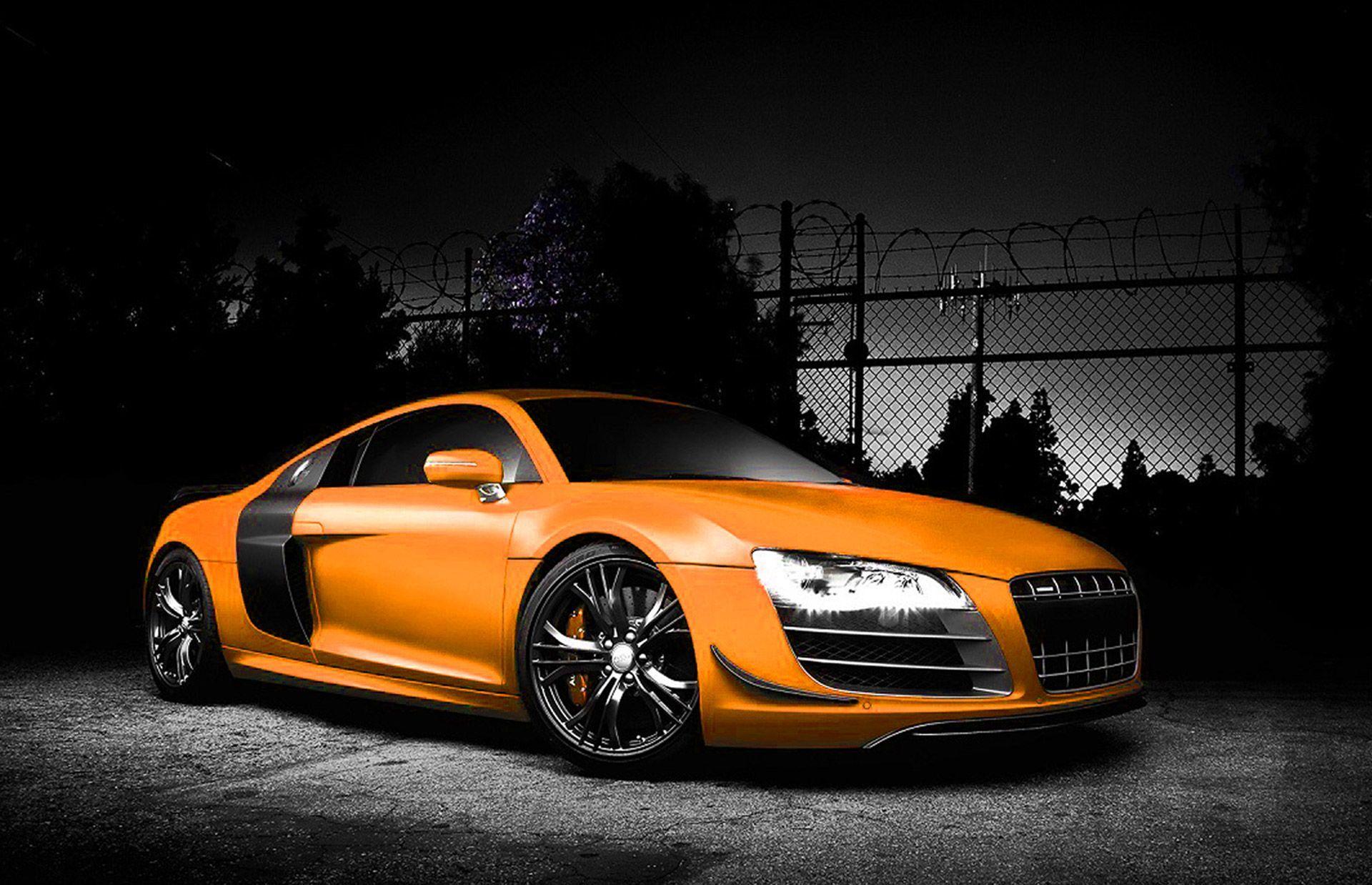 Audi R8 Orange Wallpapers - Top Free Audi R8 Orange Backgrounds ...