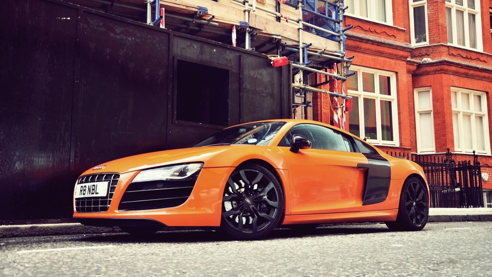 Audi R8 Orange Wallpapers - Top Free Audi R8 Orange Backgrounds ...