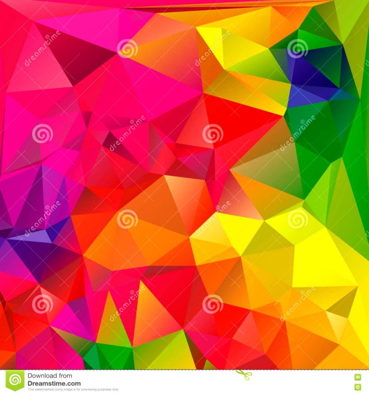 Rainbow Polygon Wallpapers - Top Free Rainbow Polygon Backgrounds ...