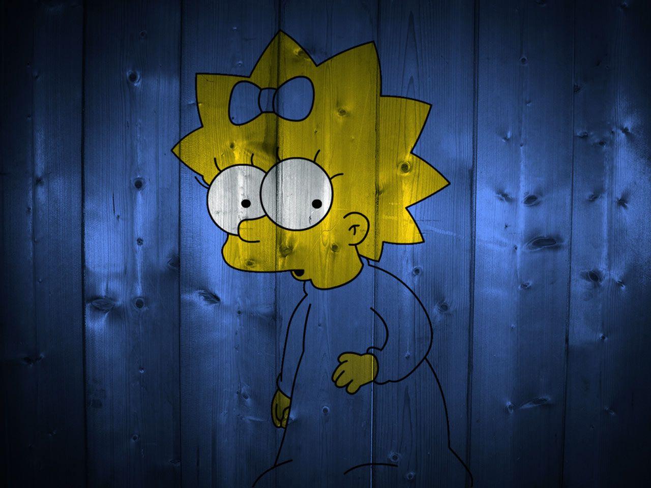 Maggie Simpson Wallpapers - Top Free Maggie Simpson Backgrounds ...