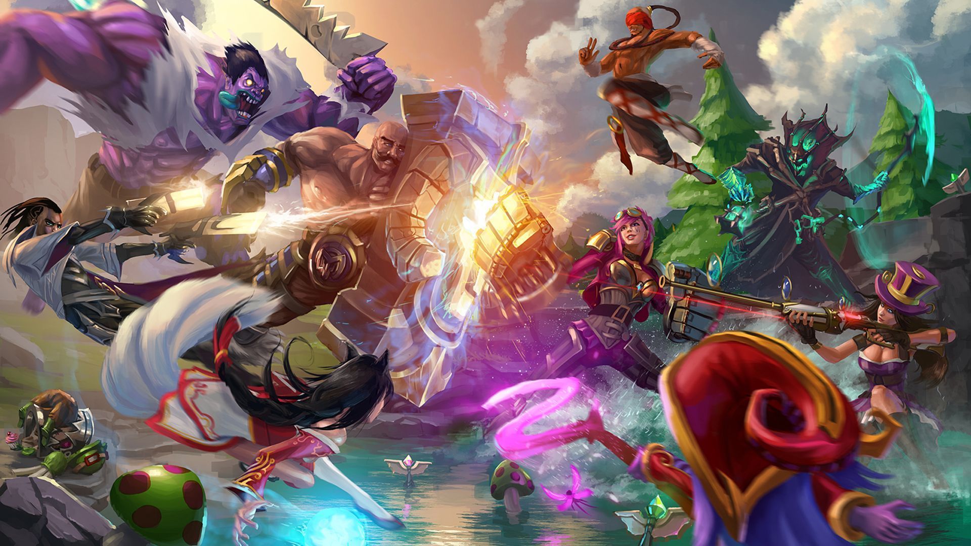 League of Legends Fan Art Wallpapers - Top Free League of Legends Fan ...