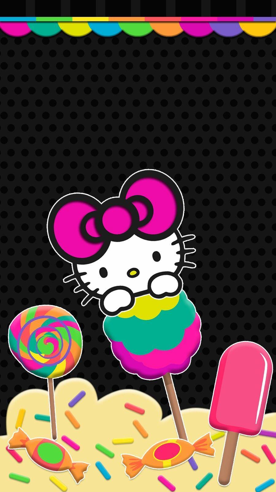 Colorful Hello Kitty Wallpapers - Top Free Colorful Hello Kitty ...