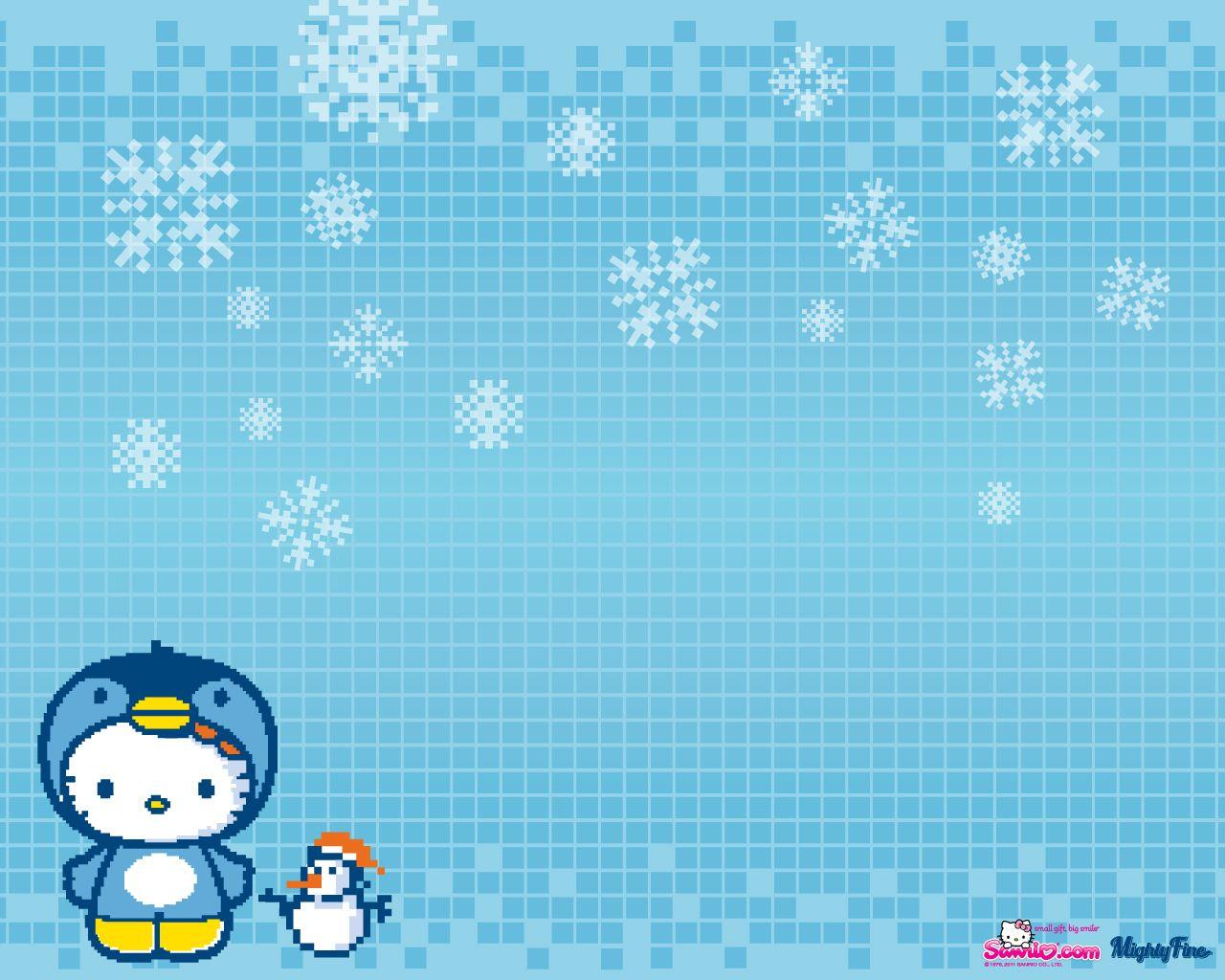 Blue Hello Kitty Wallpapers - Top Free Blue Hello Kitty Backgrounds ...