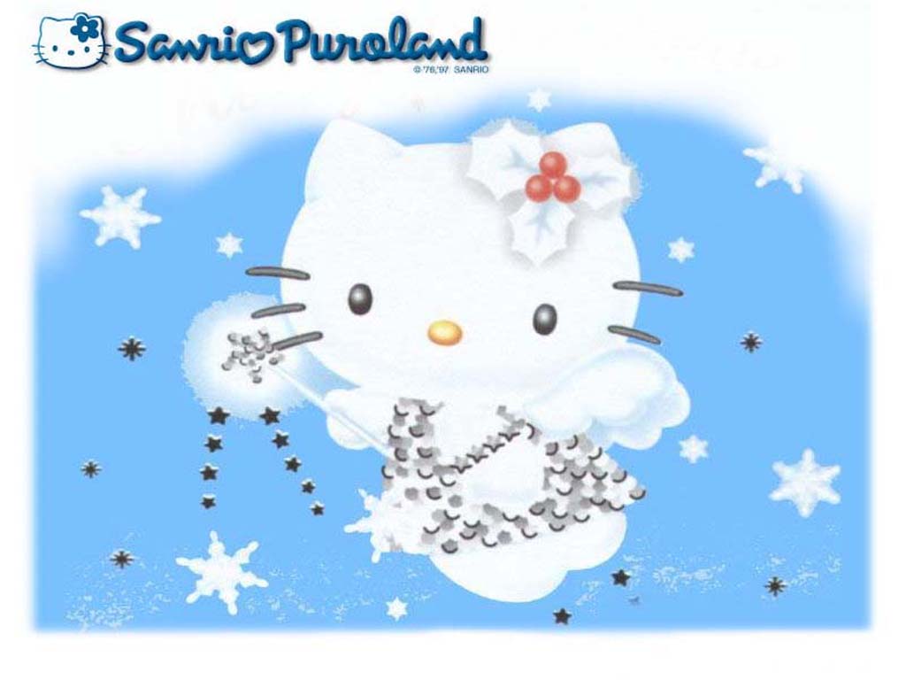 Blue Hello Kitty Wallpapers - Top Free Blue Hello Kitty Backgrounds ...