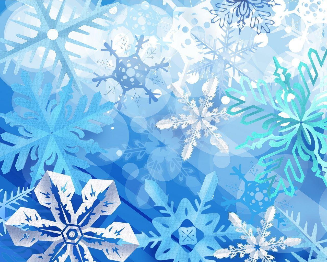Abstract Snowflakes Desktop Wallpapers - Top Free Abstract Snowflakes ...