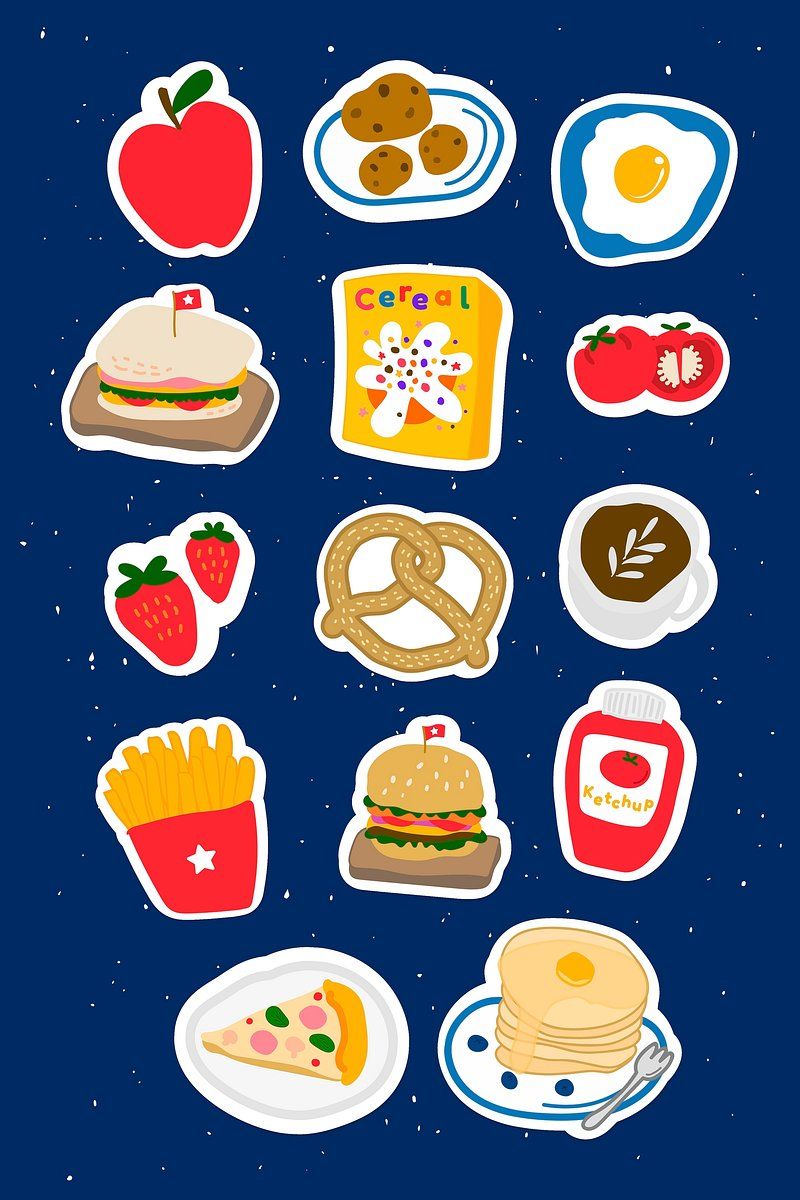 Food Doodle Wallpapers - Top Free Food Doodle Backgrounds - WallpaperAccess