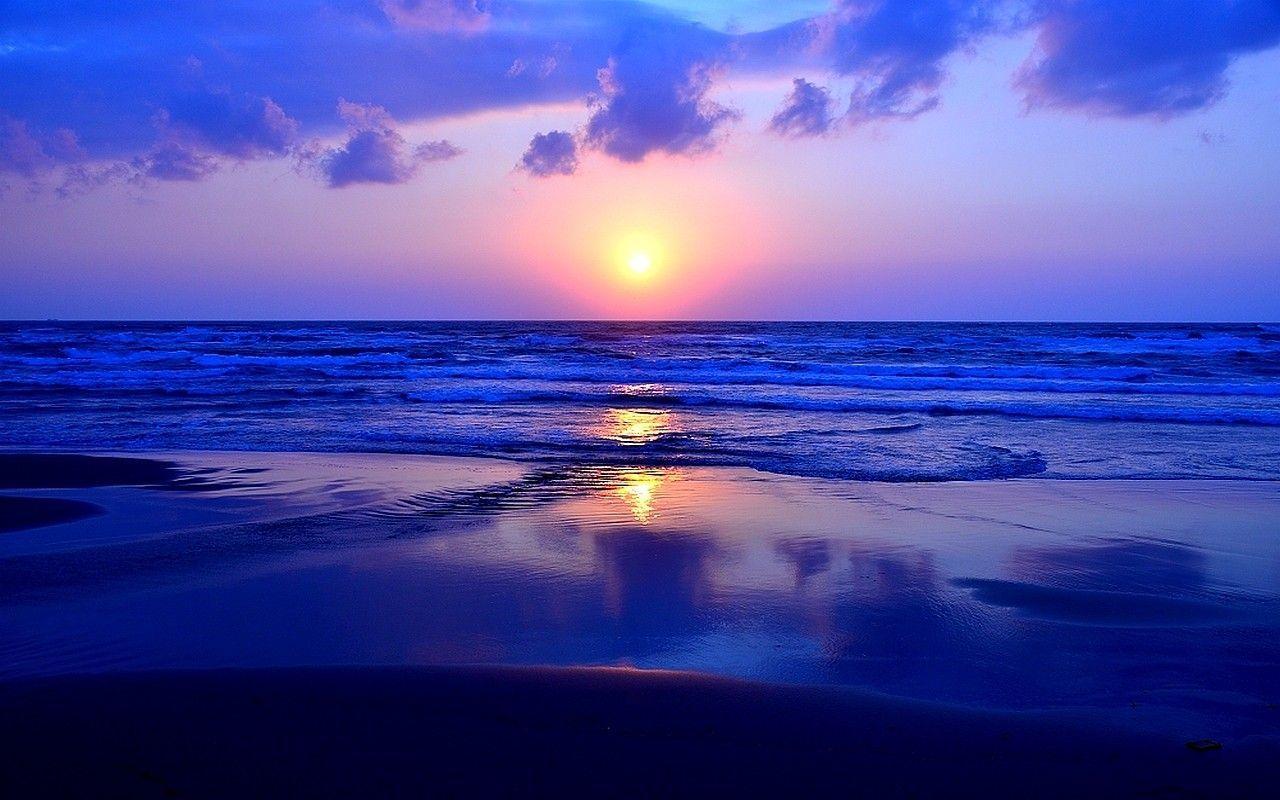 Purple Blue Sunset Wallpapers - Top Free Purple Blue Sunset Backgrounds ...