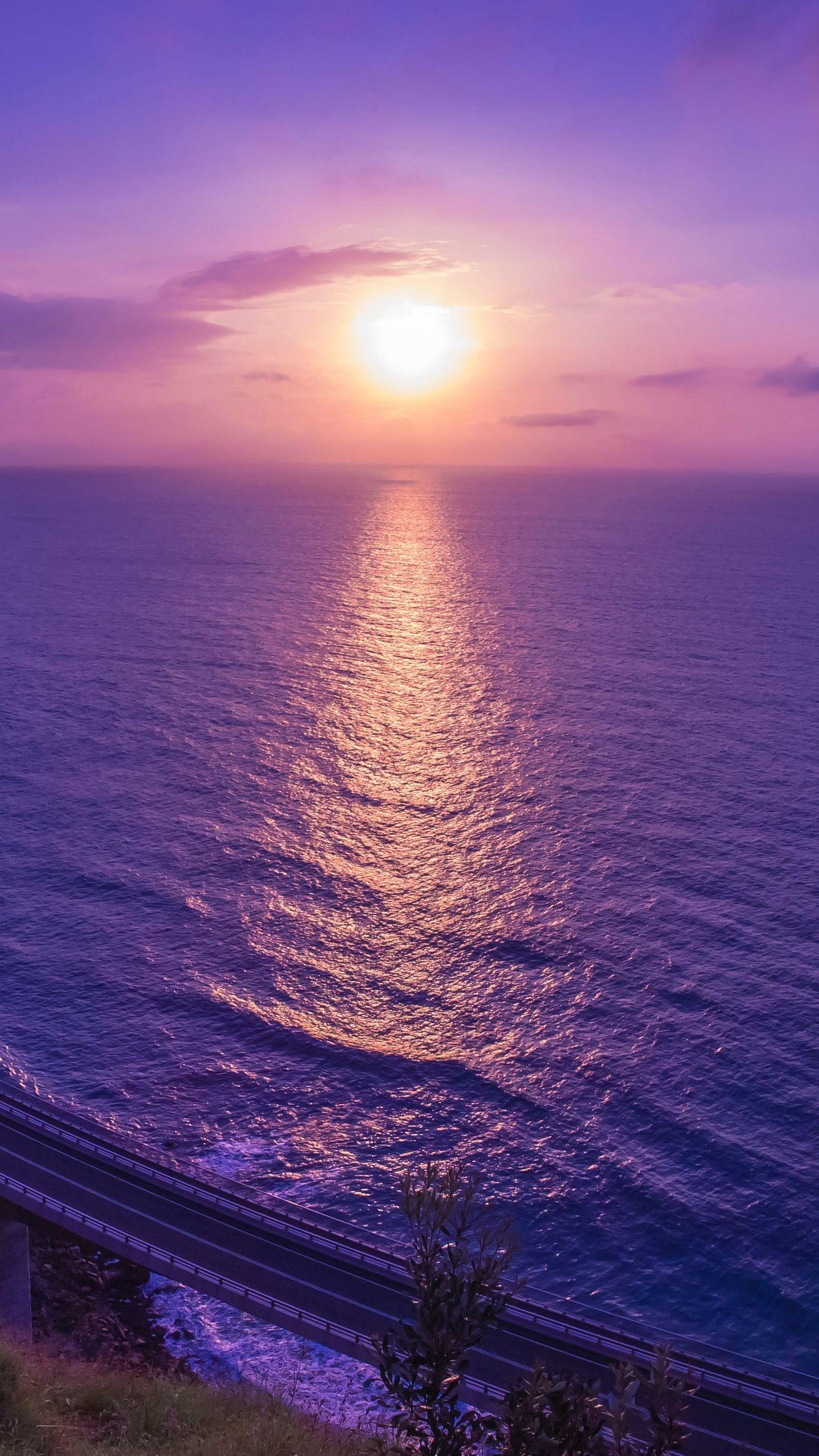 Purple Blue Sunset Wallpapers - Top Free Purple Blue Sunset Backgrounds ...