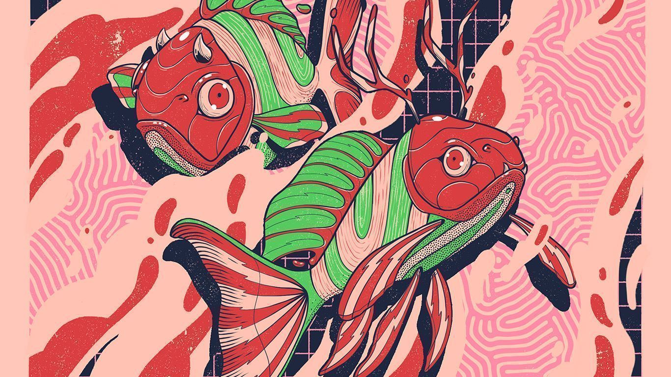 Fish Painting Wallpapers - Top Free Fish Painting Backgrounds ...