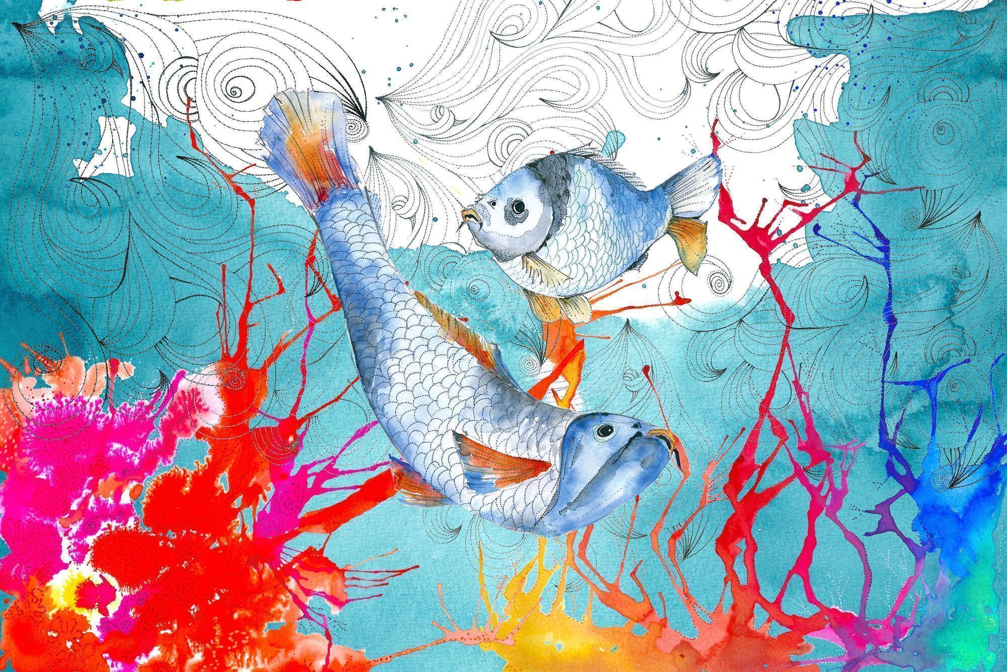Fish Painting Wallpapers - Top Free Fish Painting Backgrounds ...