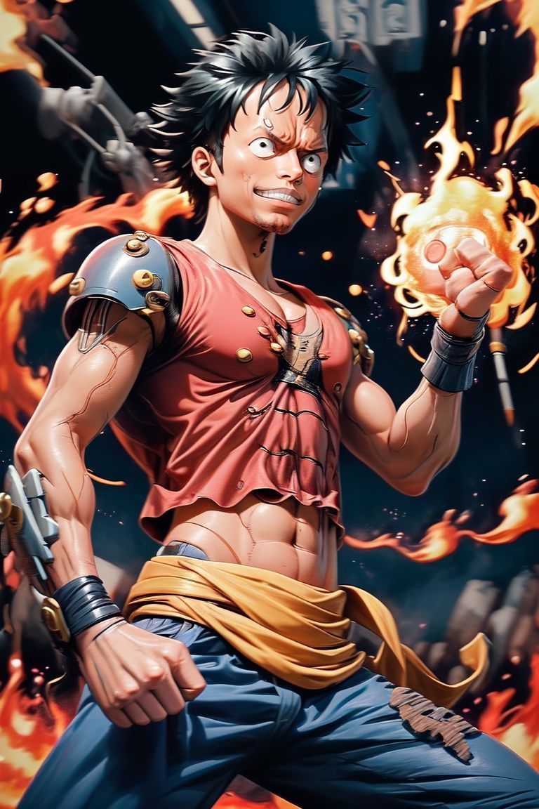 Young Luffy Wallpapers - Top Free Young Luffy Backgrounds - WallpaperAccess