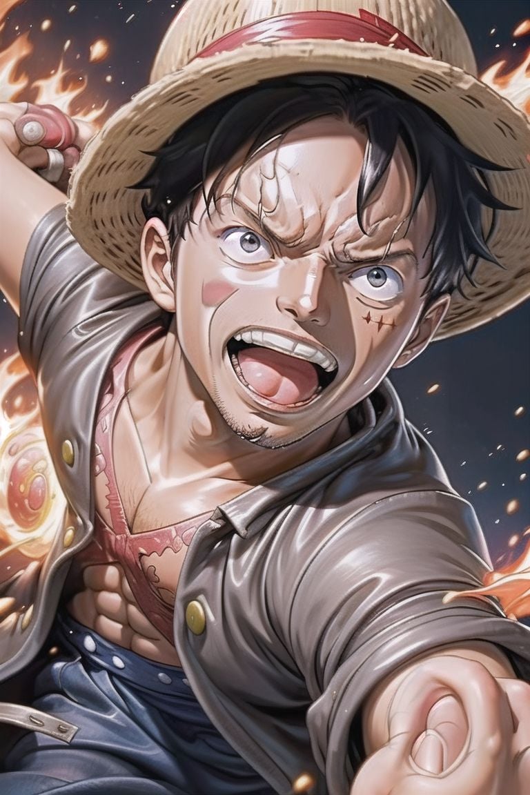 Young Luffy Wallpapers - Top Free Young Luffy Backgrounds - WallpaperAccess