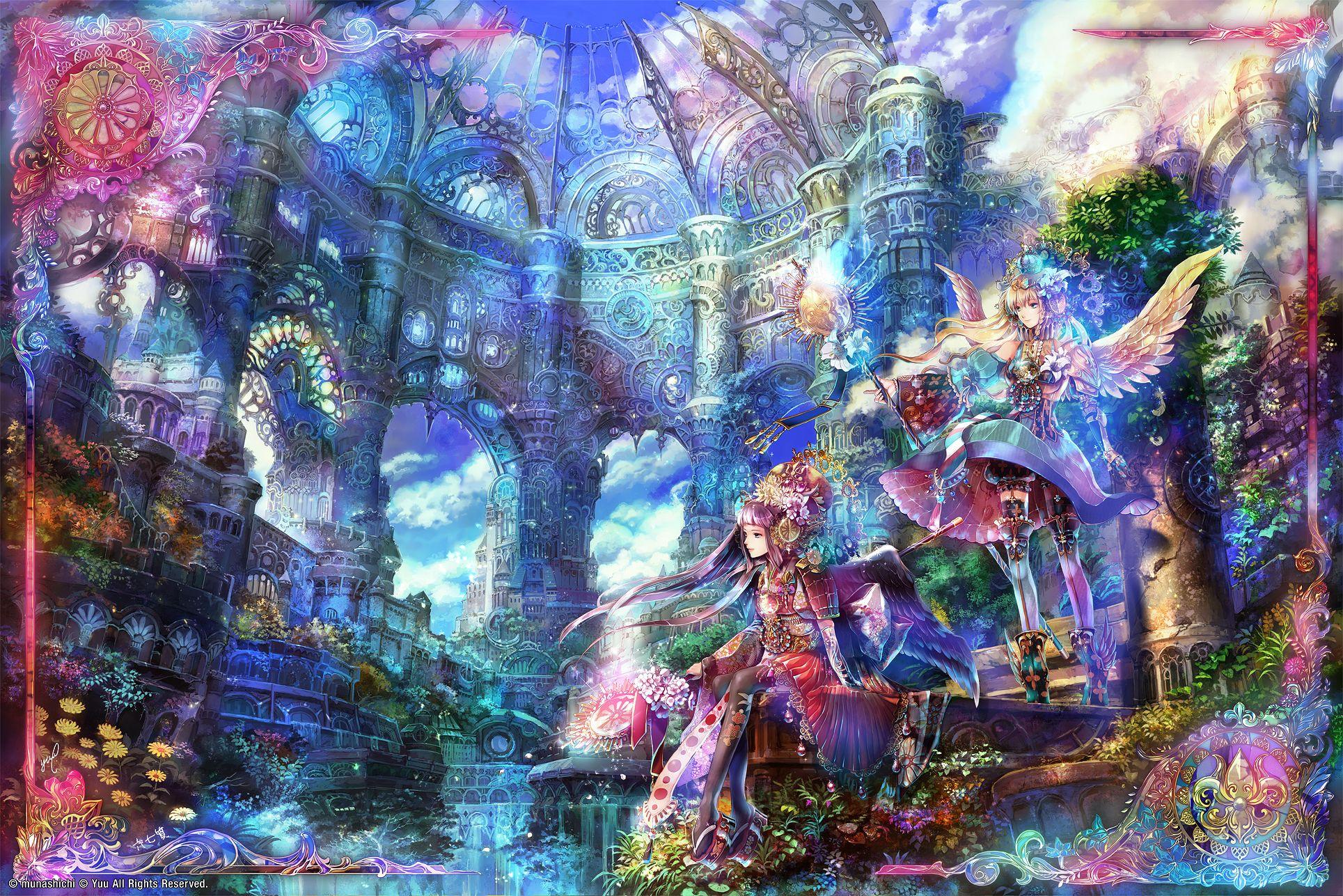 Colorful Anime Scenery Wallpapers - Top Free Colorful Anime Scenery ...