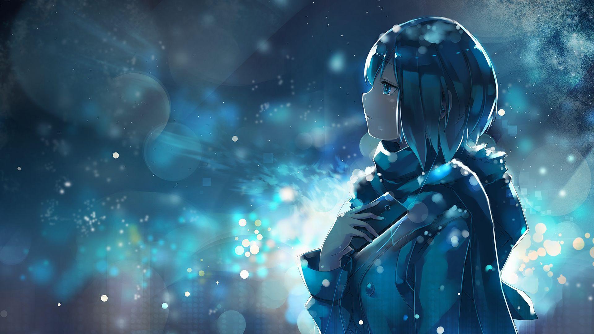 Blue Anime Wallpapers - Top Free Blue Anime Backgrounds - WallpaperAccess