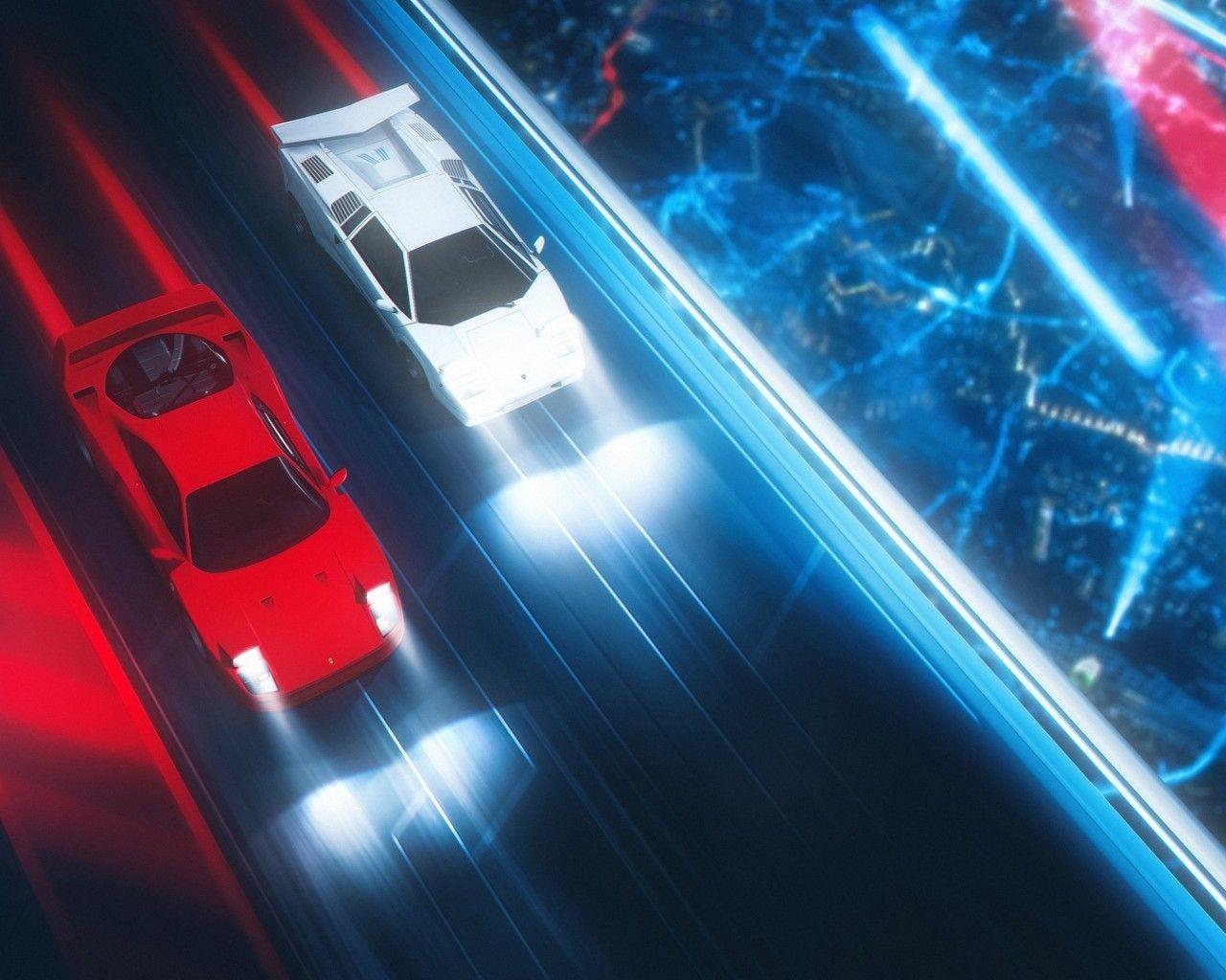 Neon Ferrari Wallpapers - Top Free Neon Ferrari Backgrounds ...