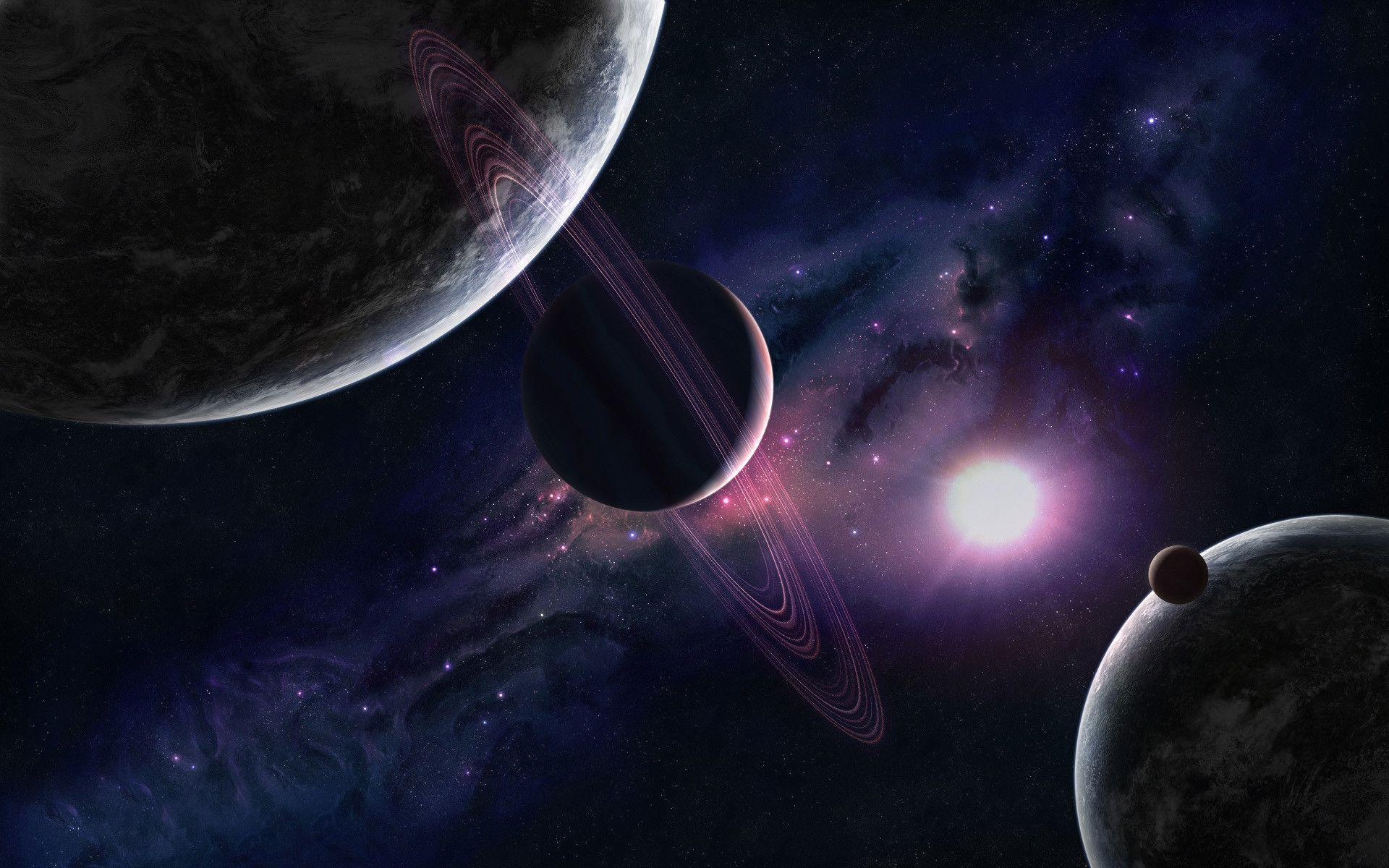 Cool Solar System Wallpapers - Top Free Cool Solar System Backgrounds ...