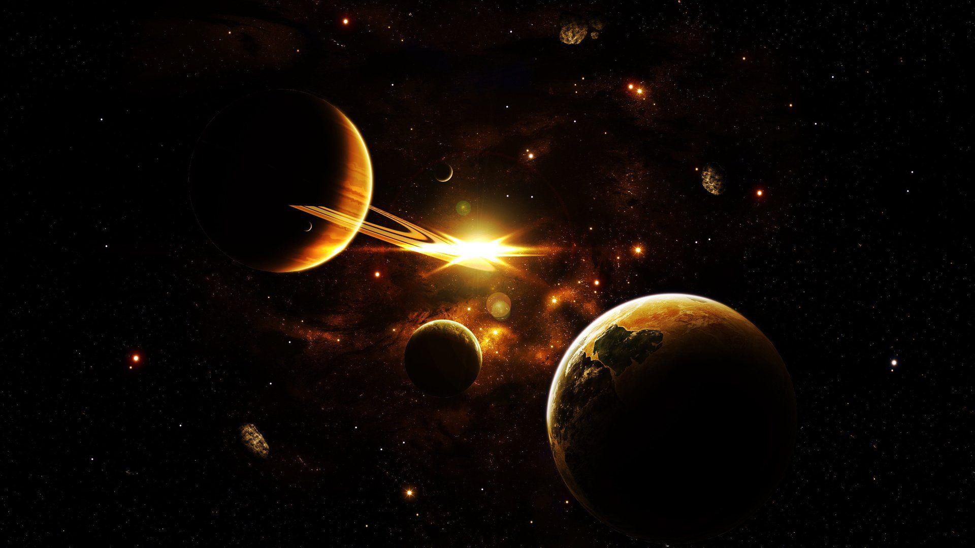 Planets and Stars Wallpapers - Top Free Planets and Stars Backgrounds ...
