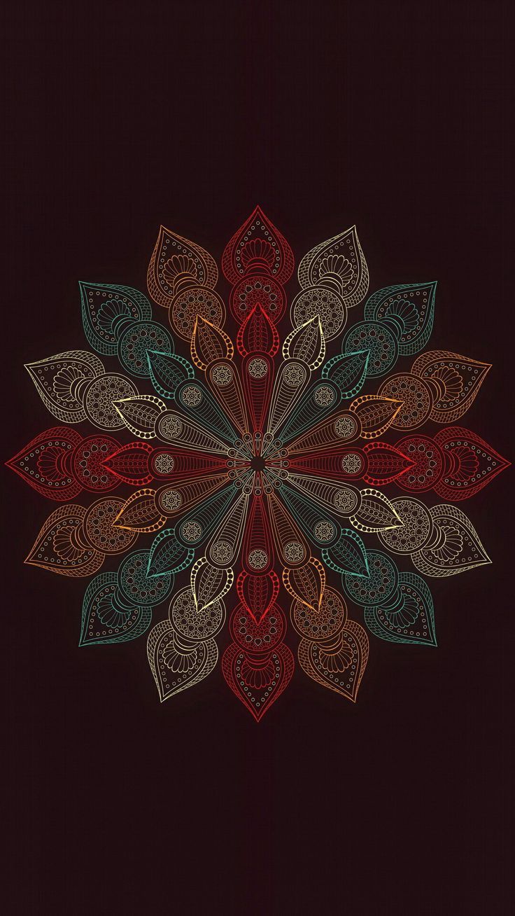 Red Mandala Wallpapers - Top Free Red Mandala Backgrounds - WallpaperAccess