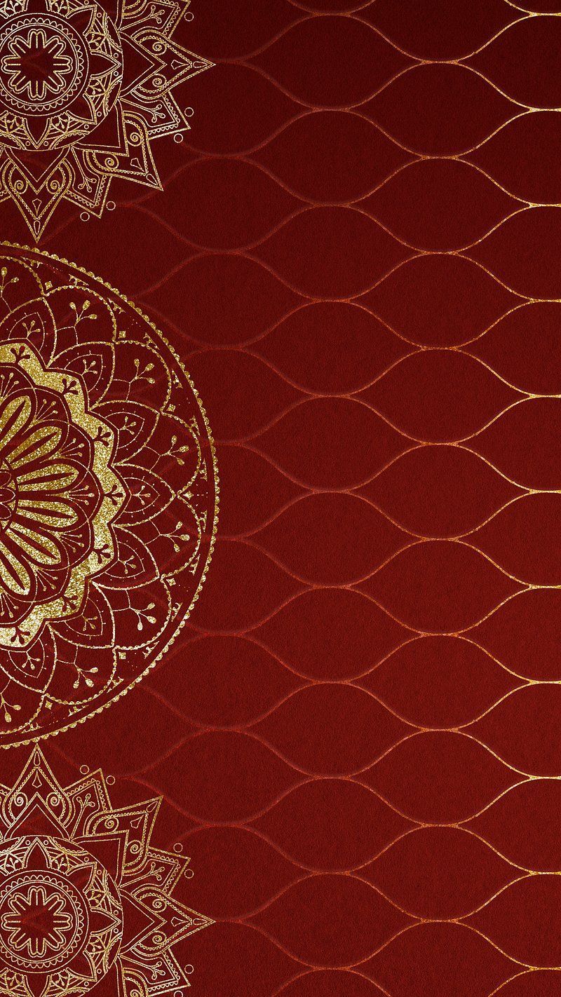 Red Mandala Wallpapers - Top Free Red Mandala Backgrounds - WallpaperAccess