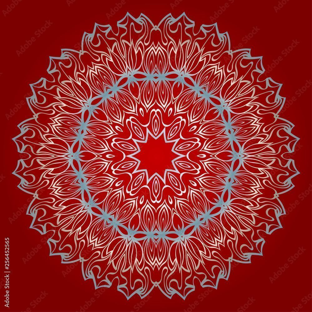 Red Mandala Wallpapers - Top Free Red Mandala Backgrounds - WallpaperAccess