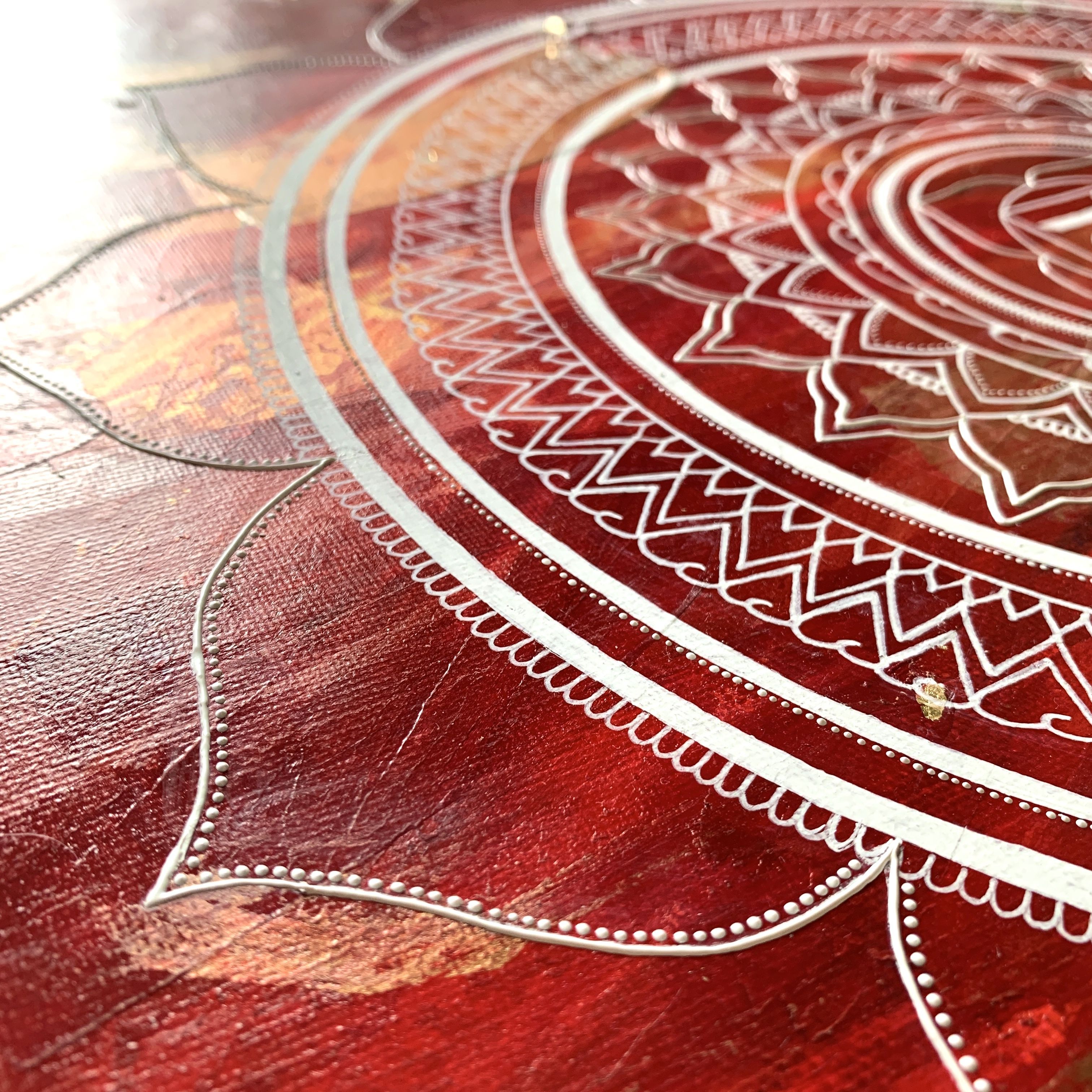 Red Mandala Wallpapers - Top Free Red Mandala Backgrounds - WallpaperAccess