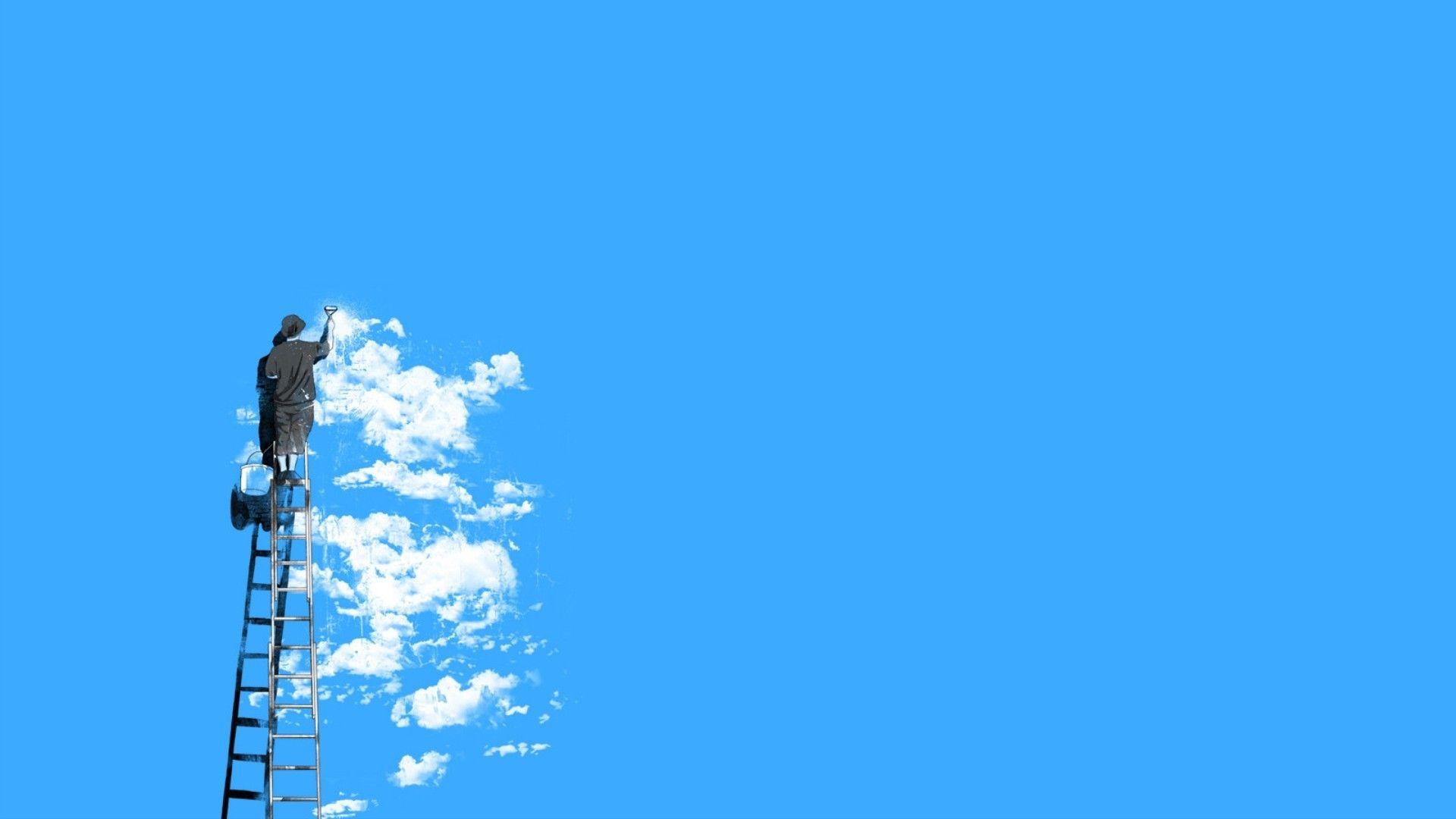 Minimalist Cloud Wallpapers - Top Free Minimalist Cloud Backgrounds ...