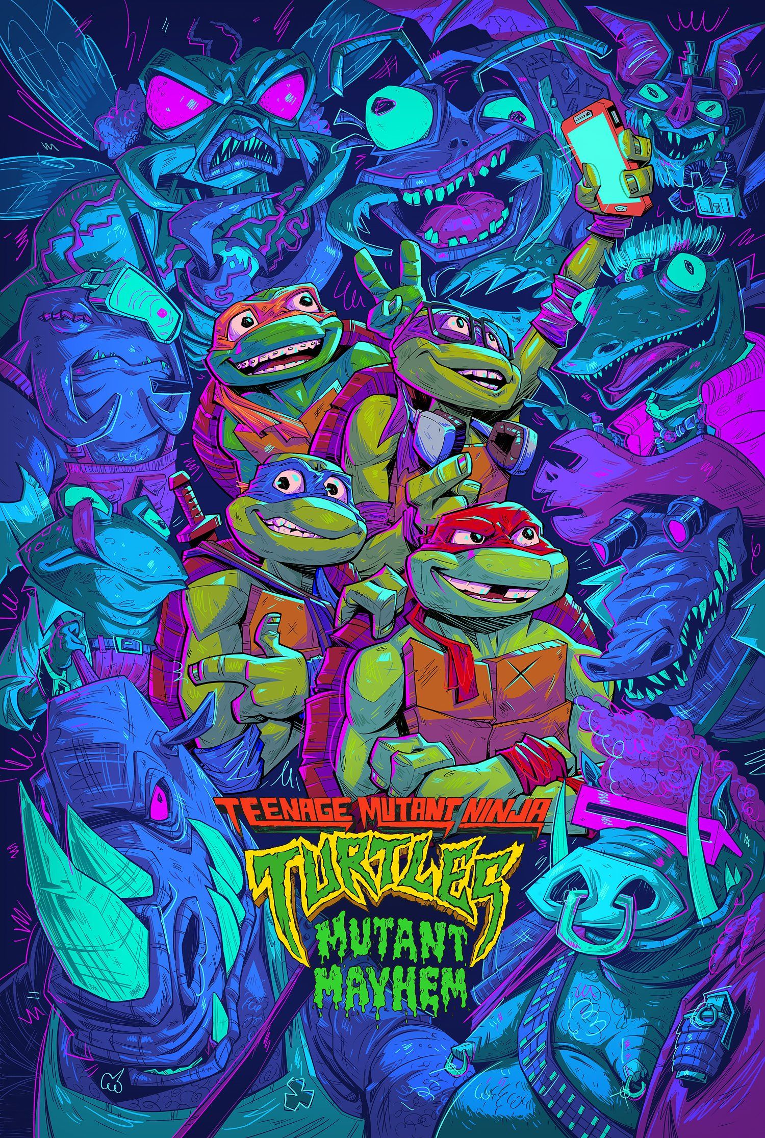 Mutant Mayhem Wallpapers - Top Free Mutant Mayhem Backgrounds ...