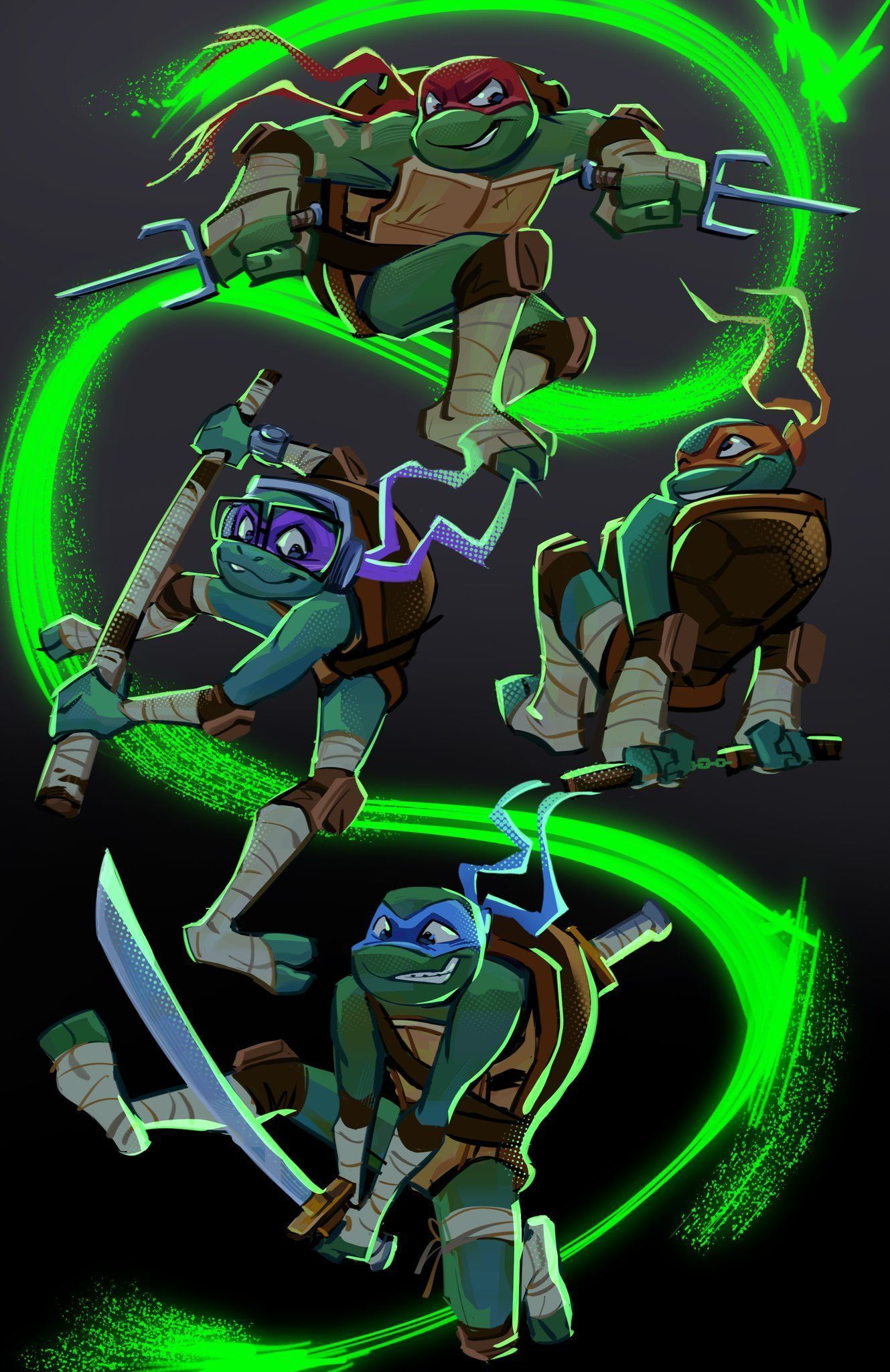 Mutant Mayhem Wallpapers - Top Free Mutant Mayhem Backgrounds ...