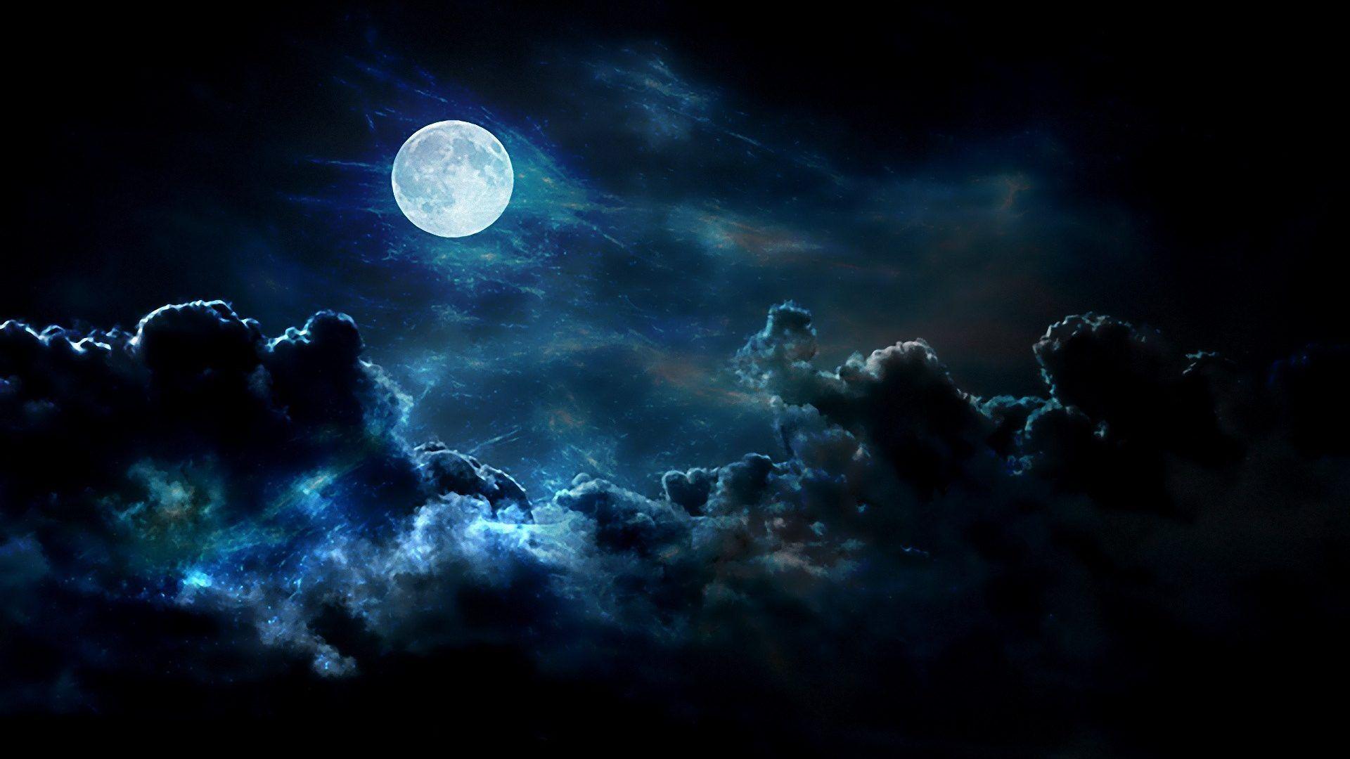 Night Clouds Wallpapers - Top Free Night Clouds Backgrounds - WallpaperAccess