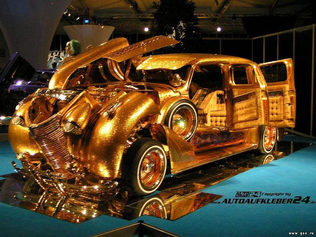 Golden Car Wallpapers - Top Free Golden Car Backgrounds - WallpaperAccess