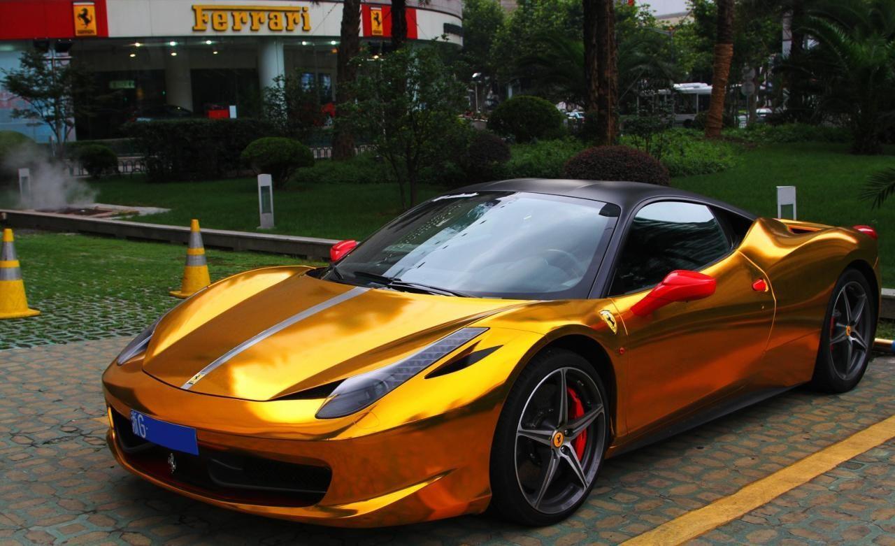 Golden Cars Wallpapers - Top Free Golden Cars Backgrounds - WallpaperAccess