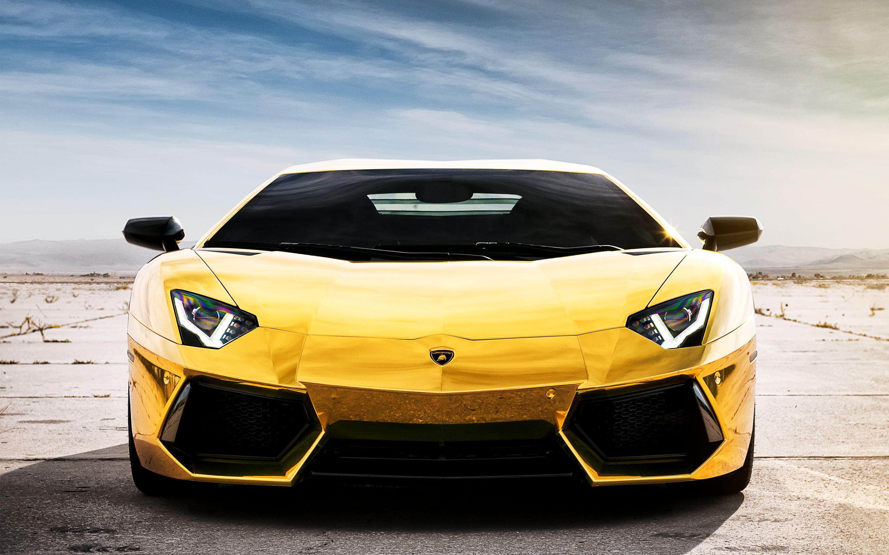 Golden Cars Wallpapers - Top Free Golden Cars Backgrounds - WallpaperAccess