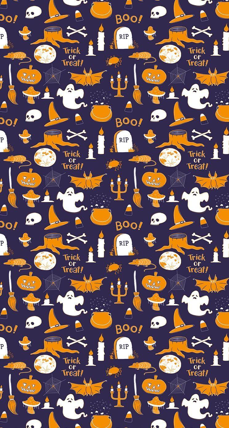Happy Halloween Pattern Wallpapers - Top Free Happy Halloween Pattern ...