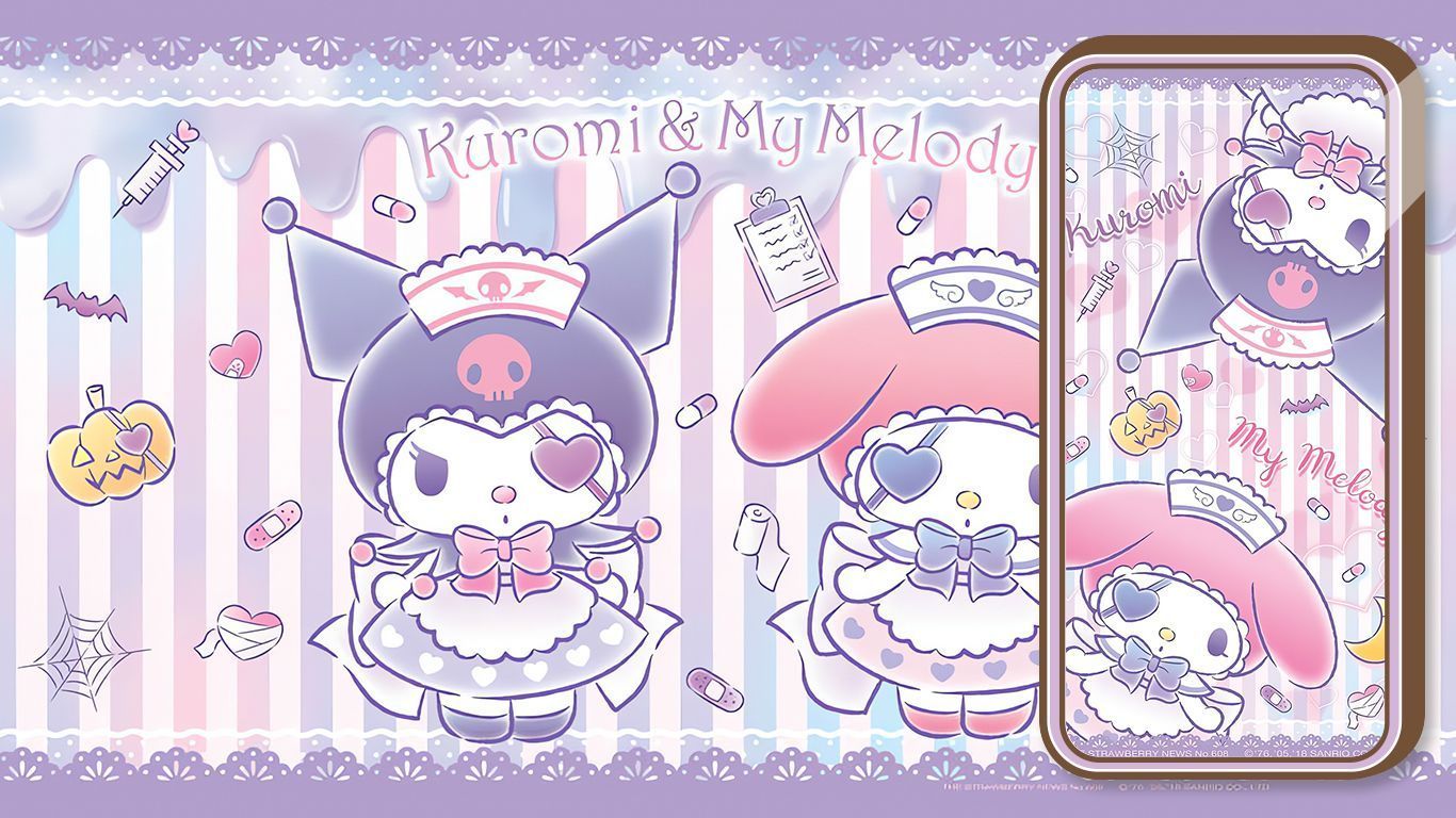Cute Kuromi Wallpapers - Top Free Cute Kuromi Backgrounds - WallpaperAccess