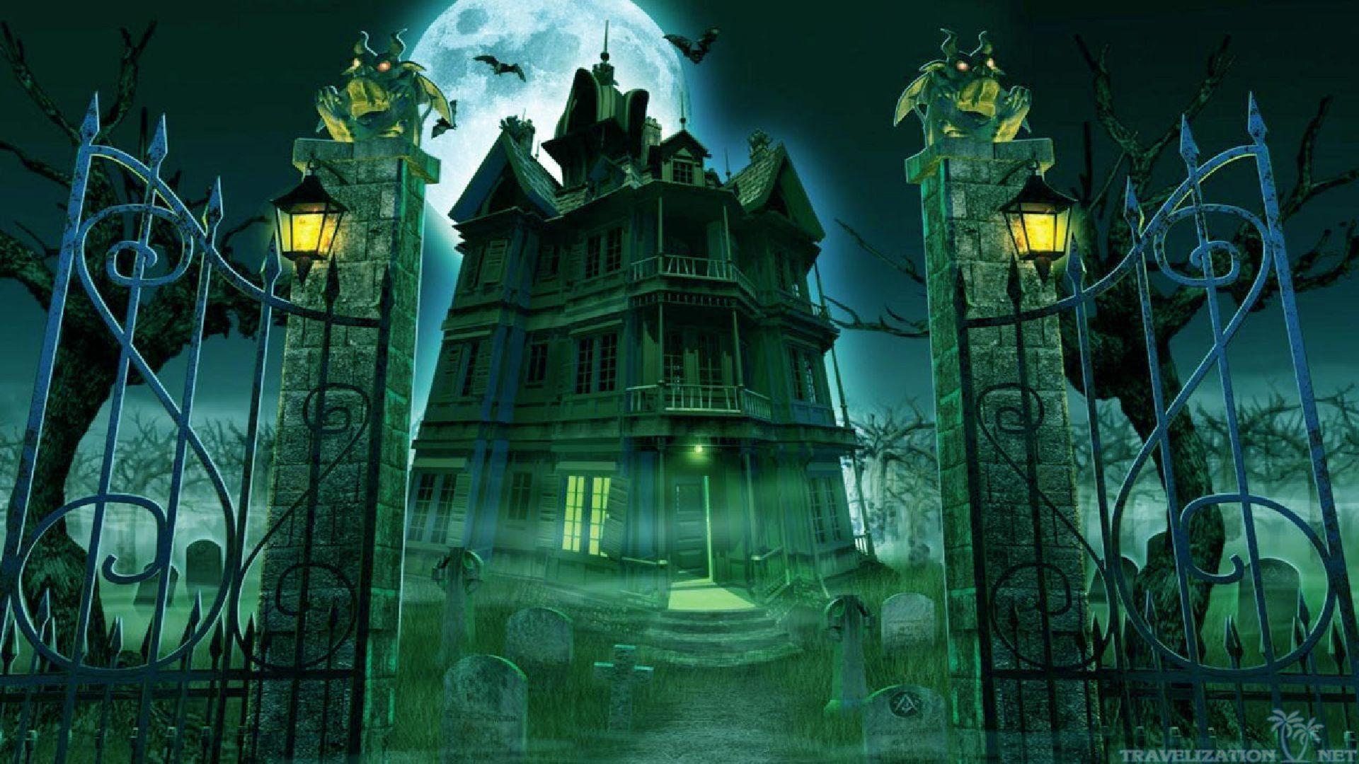 Green Halloween Wallpapers - Top Free Green Halloween Backgrounds ...