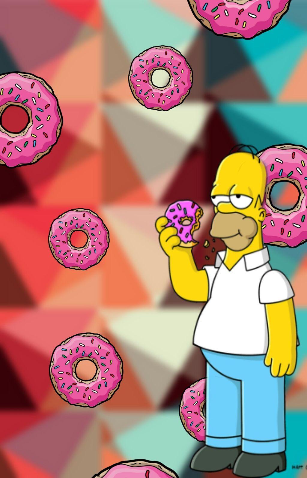 Cartoon Donut Wallpapers - Top Free Cartoon Donut Backgrounds ...