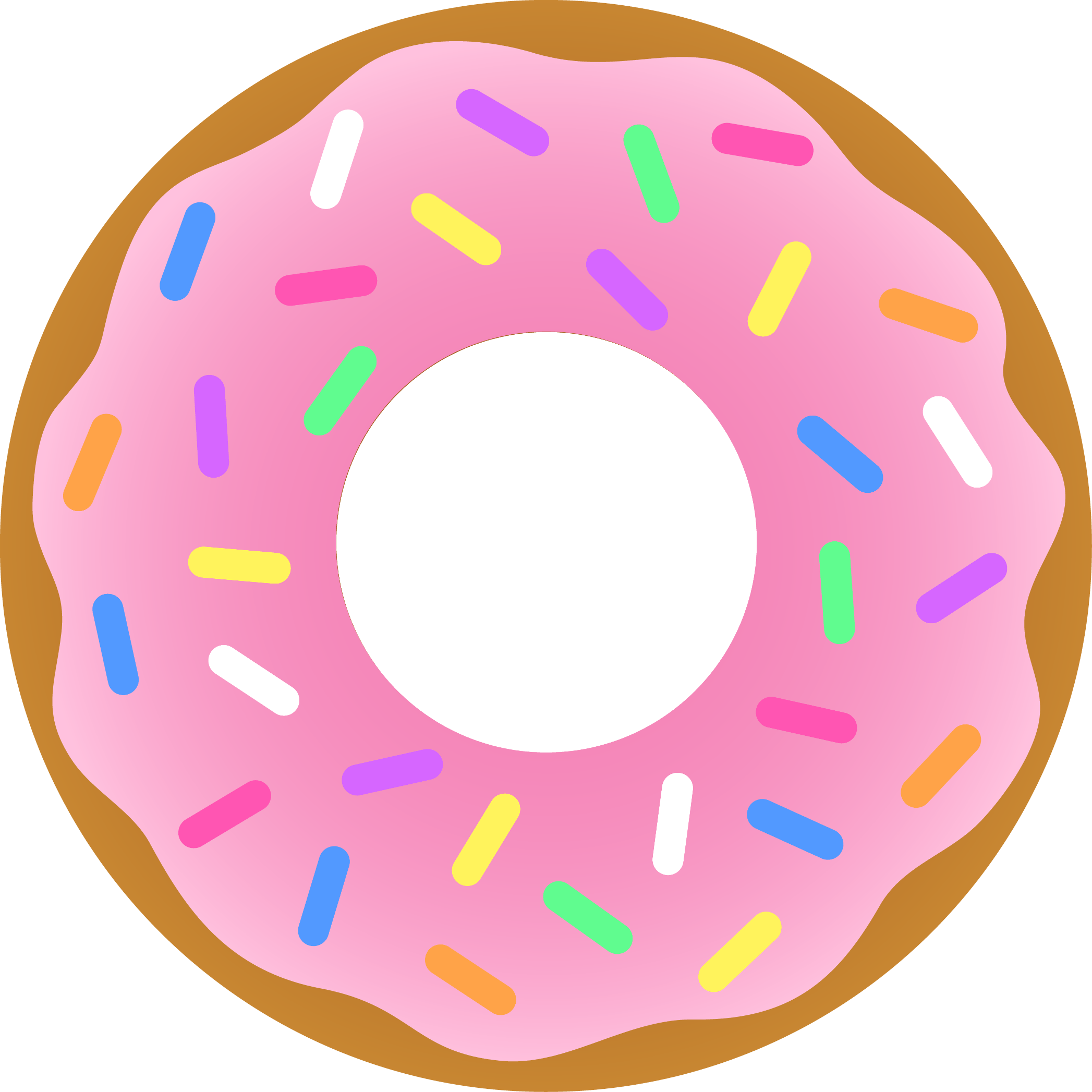 Animated Donut Wallpapers - Top Free Animated Donut Backgrounds ...
