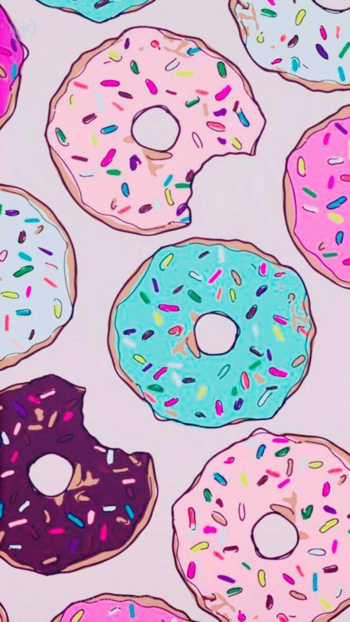 Colorful Donut Wallpapers - Top Free Colorful Donut Backgrounds ...
