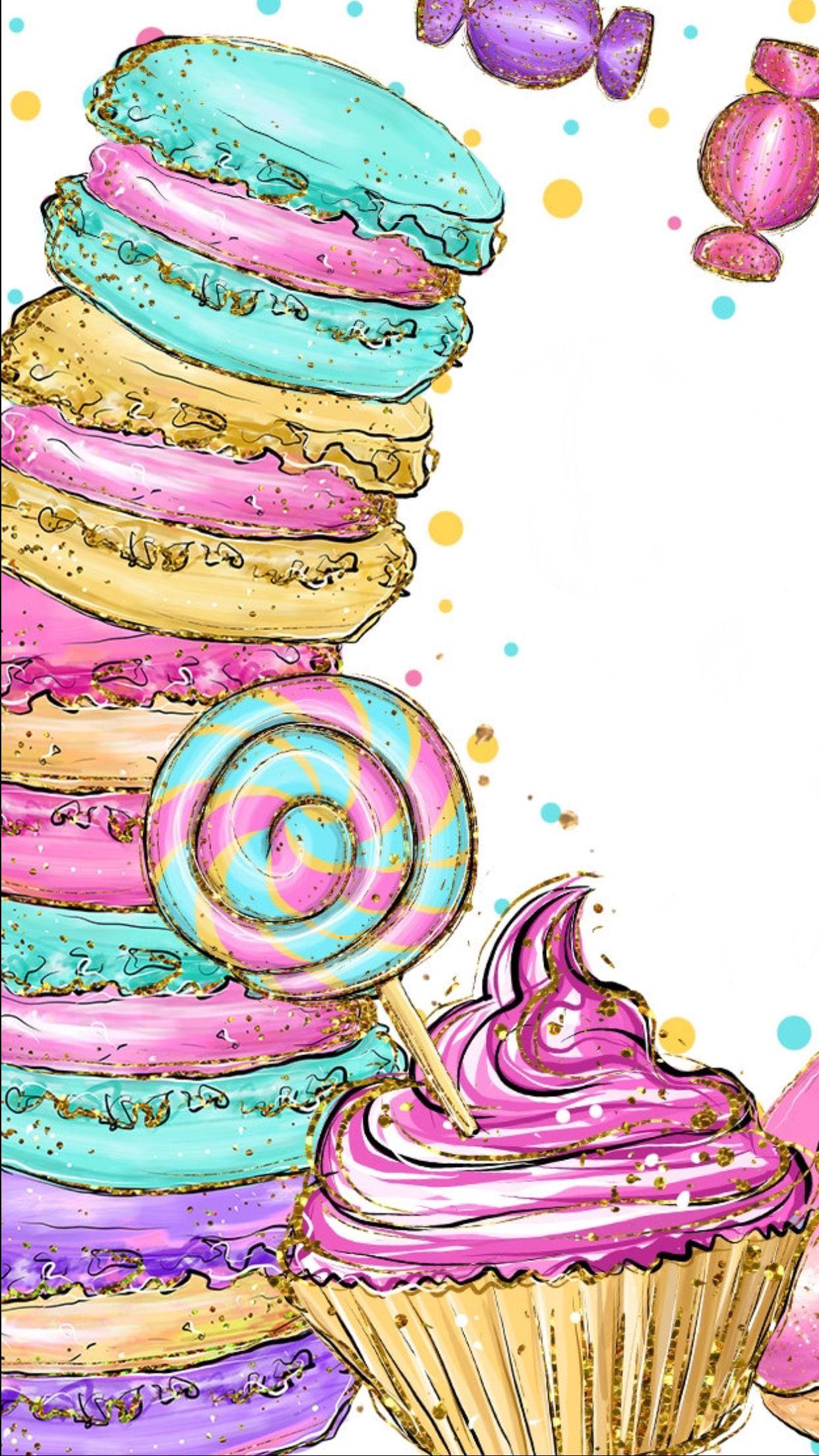 Kawaii Cake Wallpapers - Top Free Kawaii Cake Backgrounds - WallpaperAccess