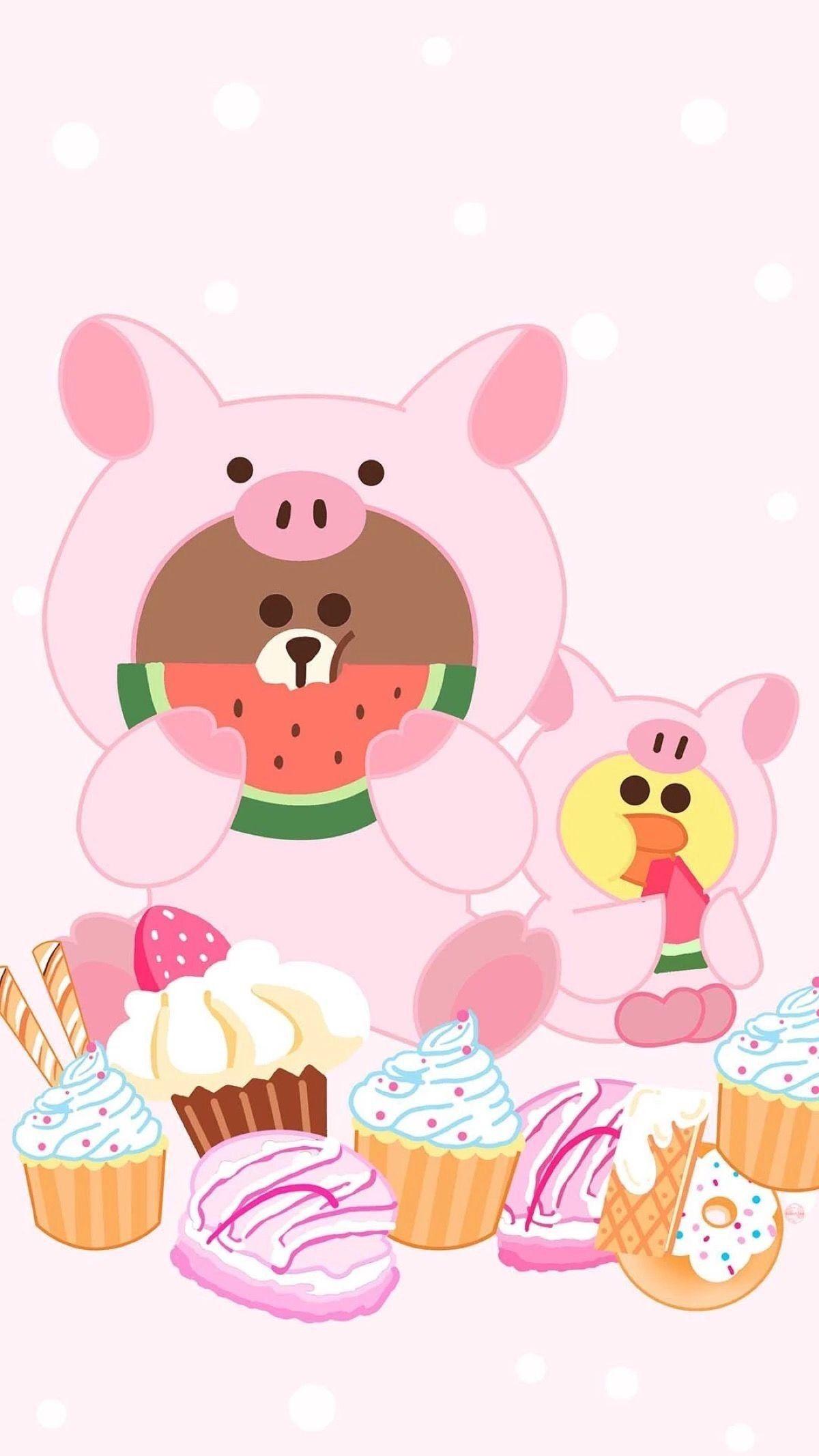 Kawaii Cake Wallpapers - Top Free Kawaii Cake Backgrounds - WallpaperAccess
