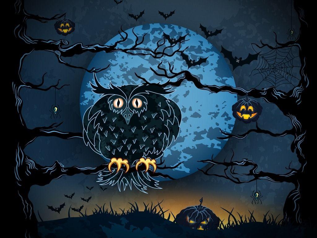 Cartoon Halloween Desktop Wallpapers - Top Free Cartoon Halloween ...