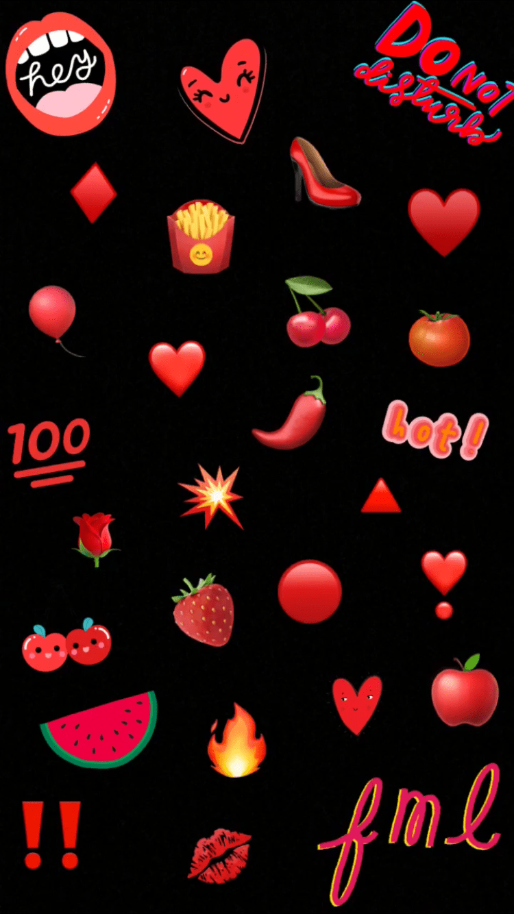 Red Emoji Wallpapers - Top Free Red Emoji Backgrounds - WallpaperAccess