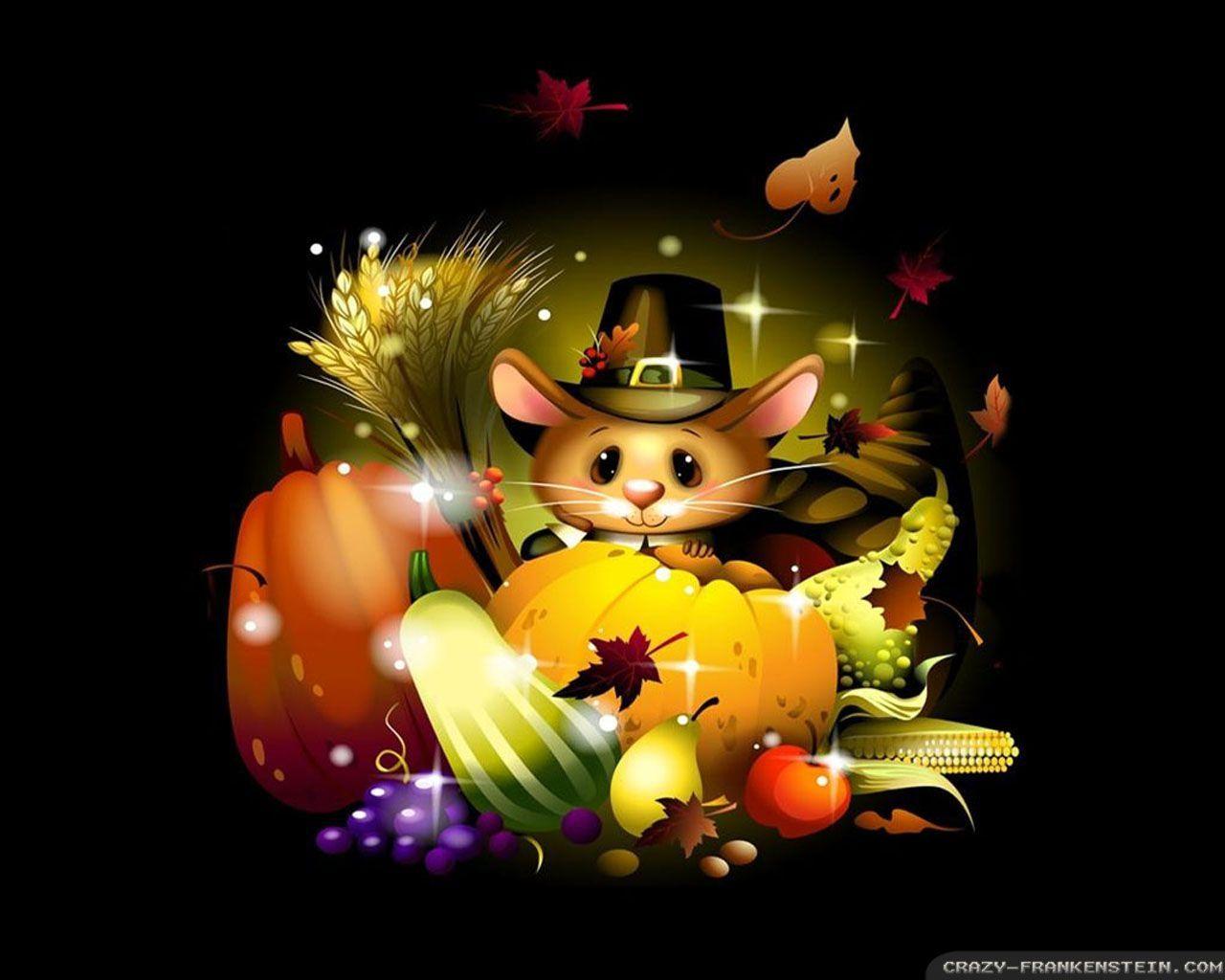 Cute Cartoon Thanksgiving Wallpapers - Top Free Cute Cartoon ...