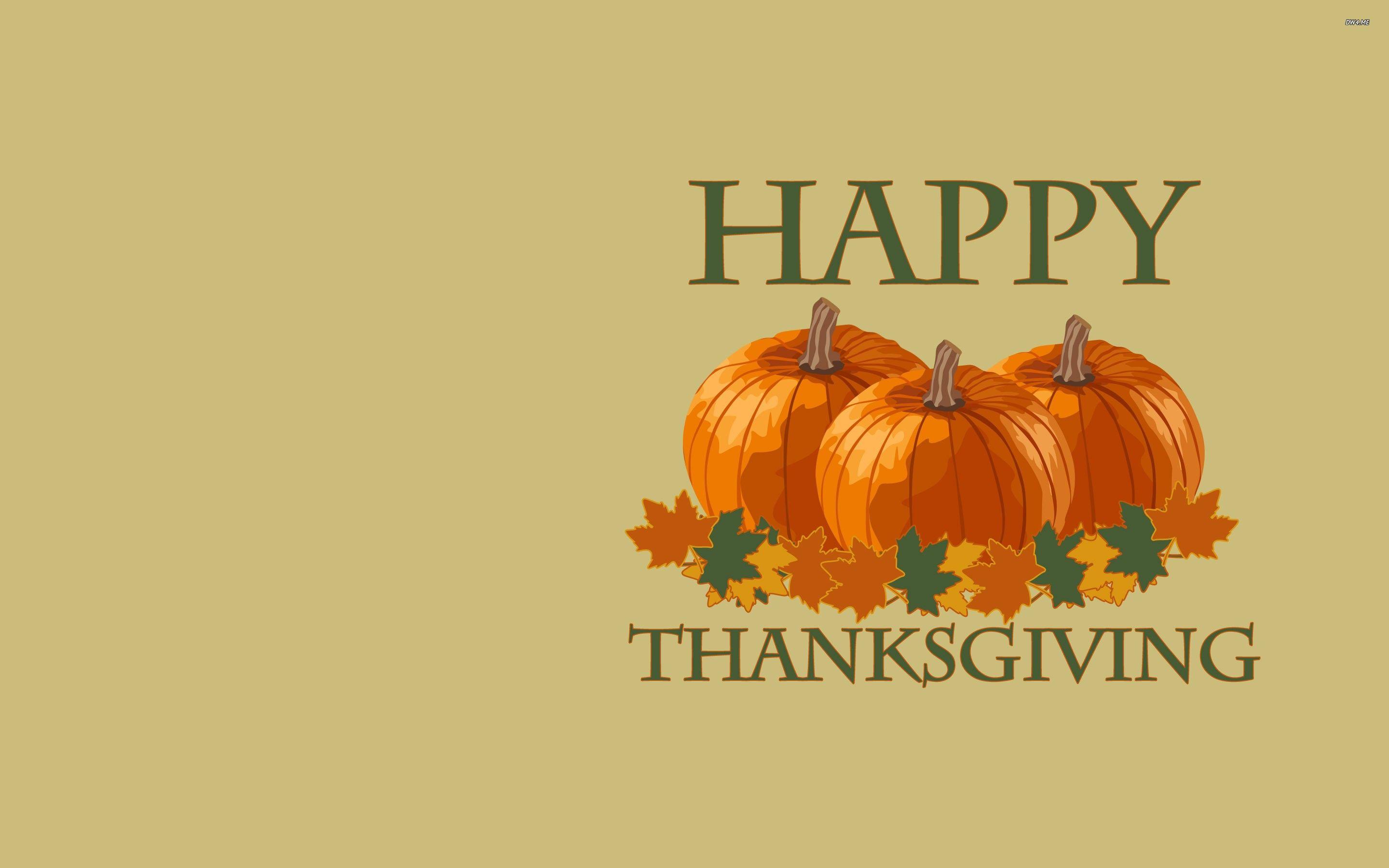 Cute Happy Thanksgiving Wallpaper