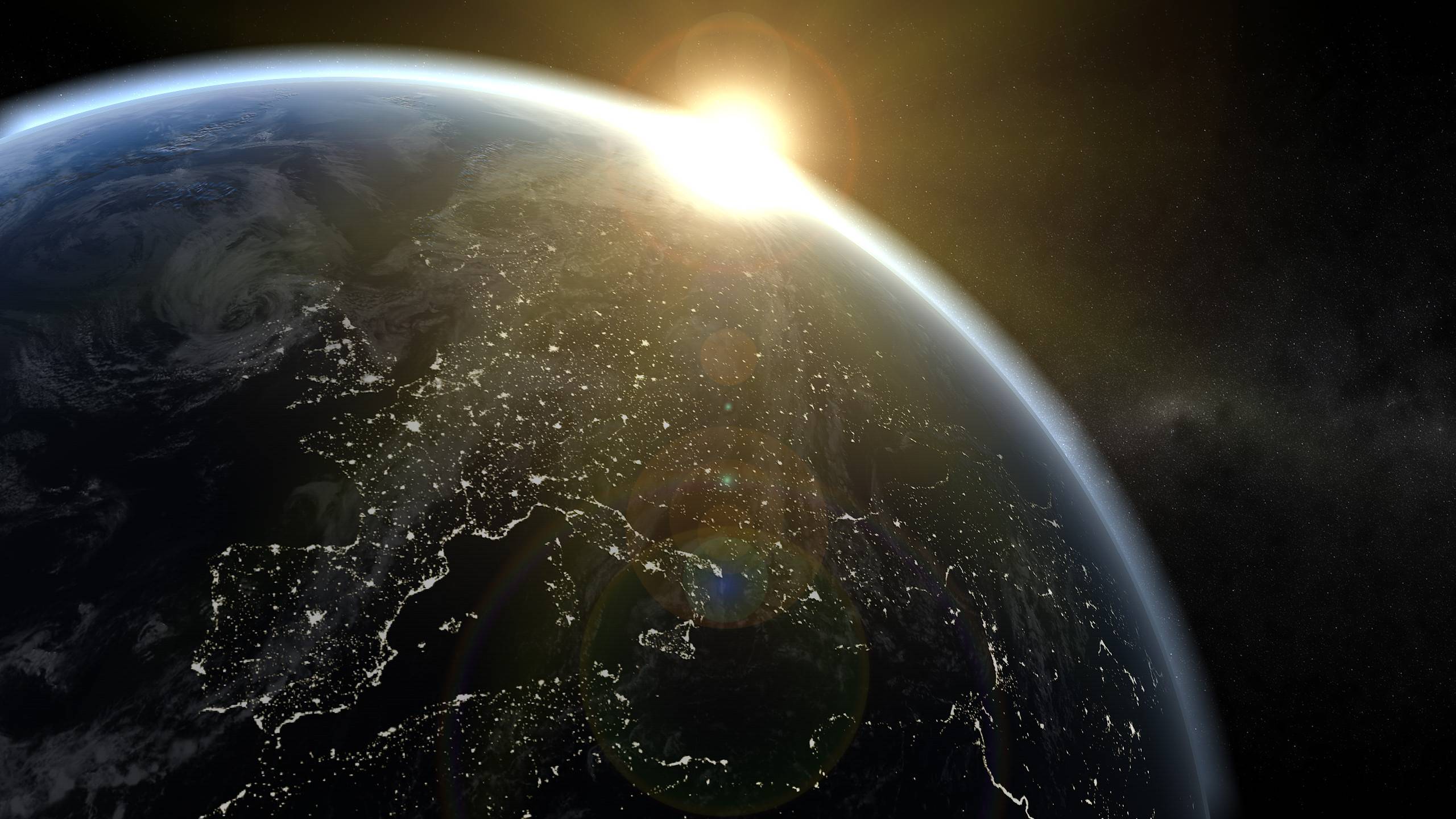 Earth Sunrise Wallpapers - Top Free Earth Sunrise Backgrounds - WallpaperAccess