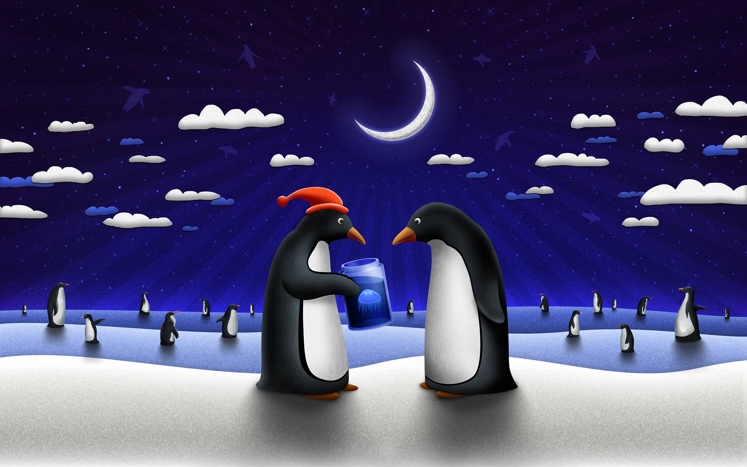 Winter Penguin Wallpapers - Top Free Winter Penguin Backgrounds ...