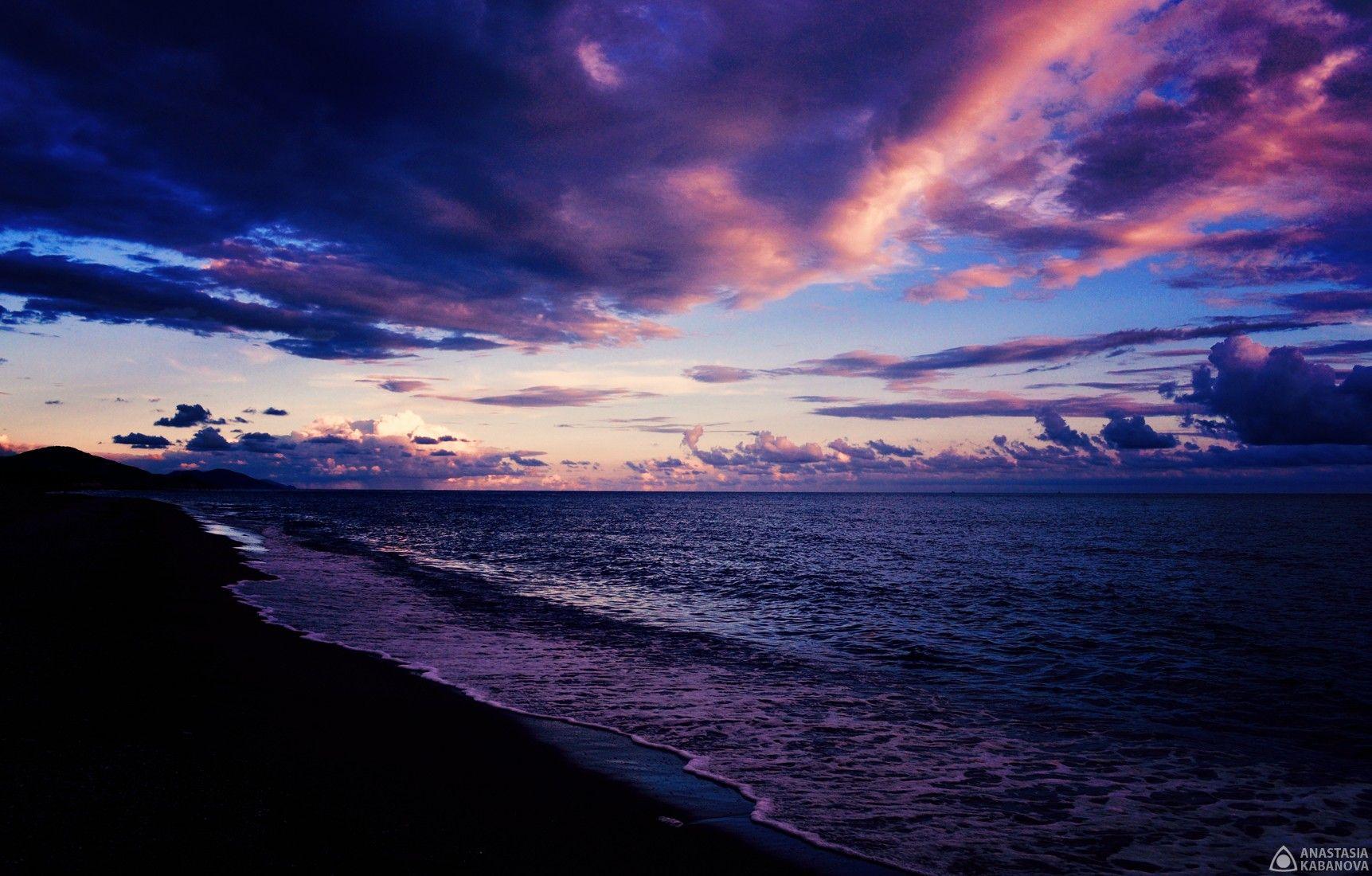 Purple Beach Wallpapers - Top Free Purple Beach Backgrounds ...