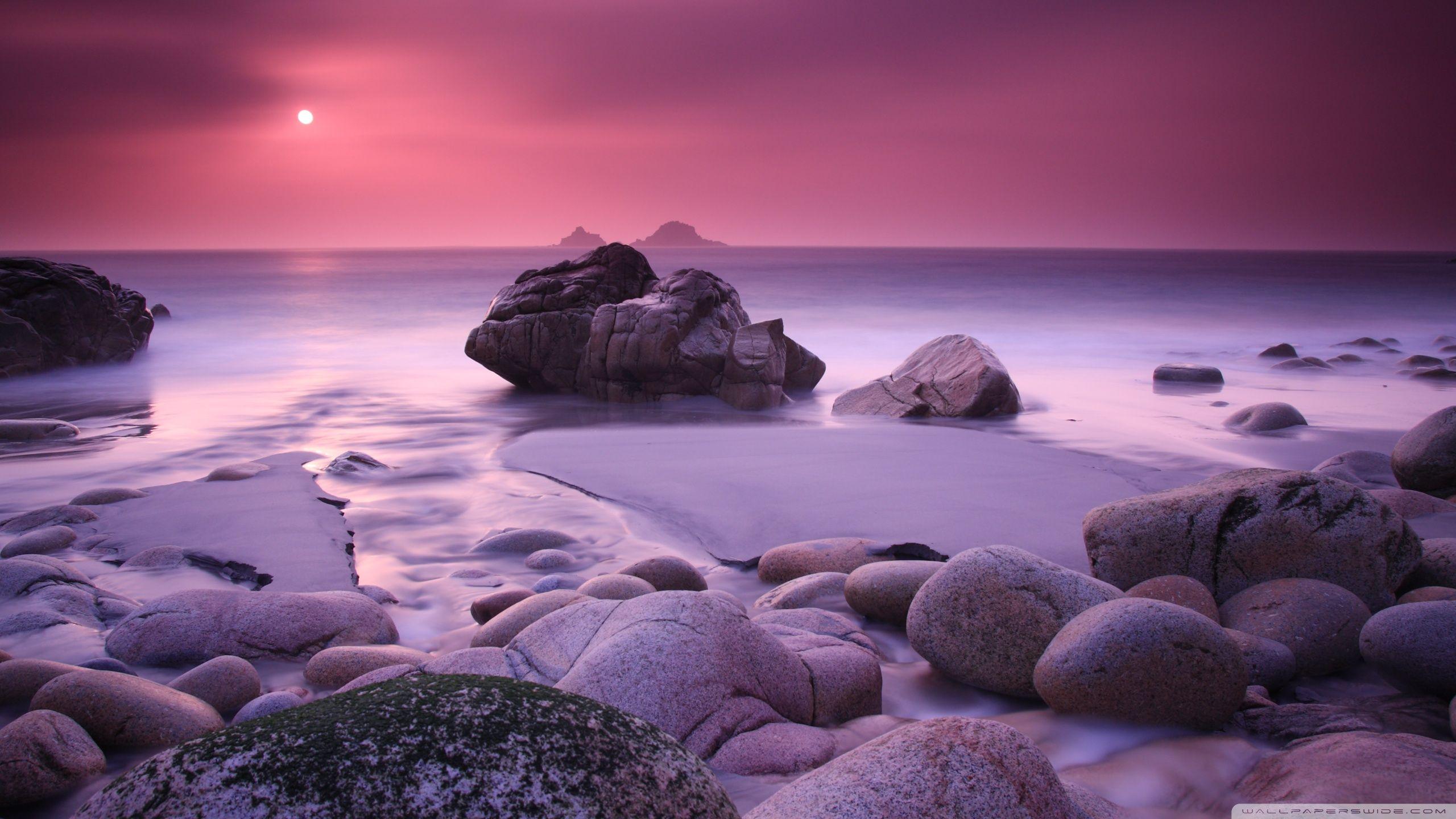 Purple Beach Wallpapers - Top Free Purple Beach Backgrounds ...