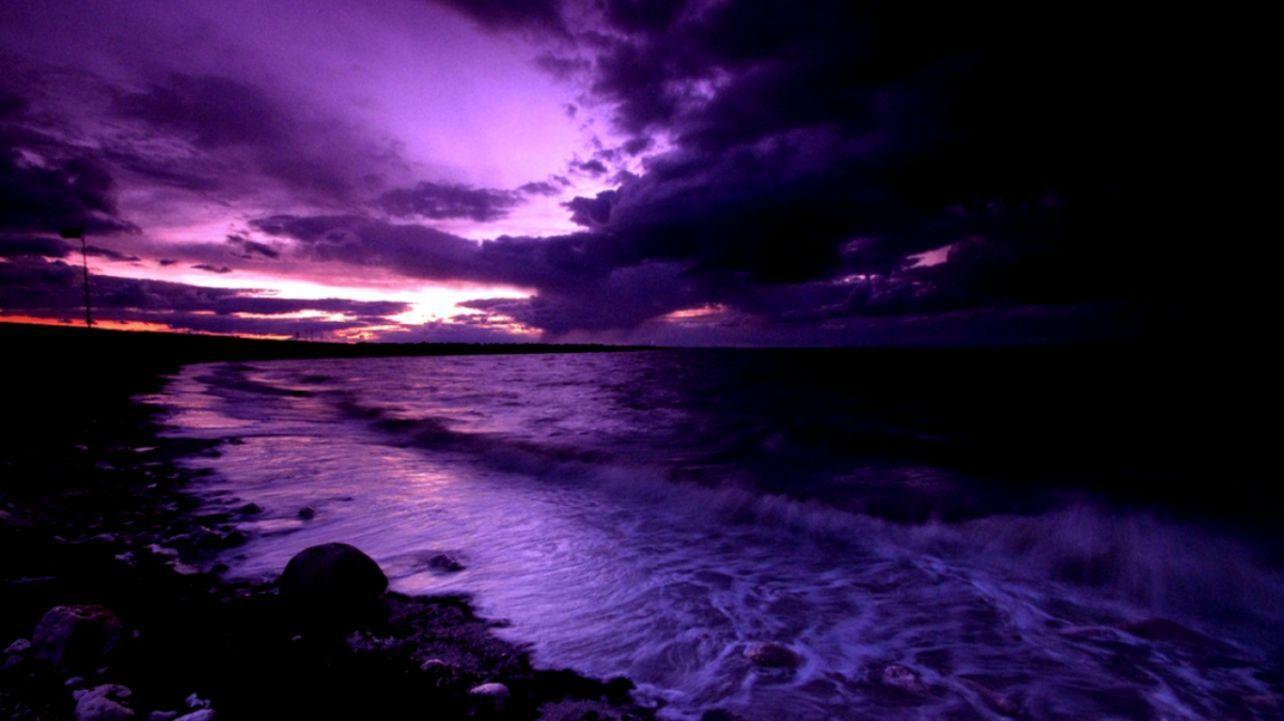 Purple Beach Wallpapers - Top Free Purple Beach Backgrounds ...