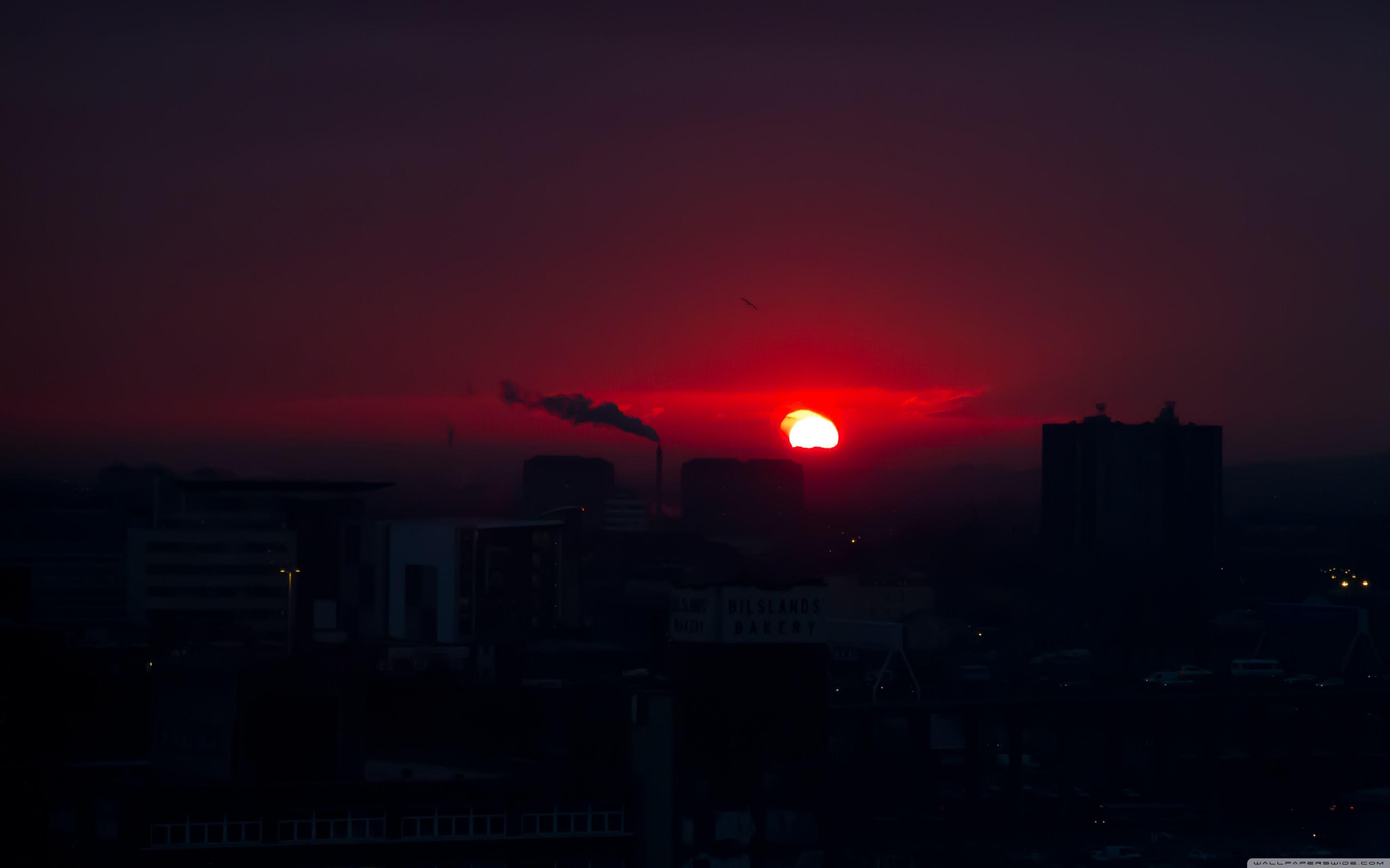 Red Sunrise Wallpapers - Top Free Red Sunrise Backgrounds - WallpaperAccess